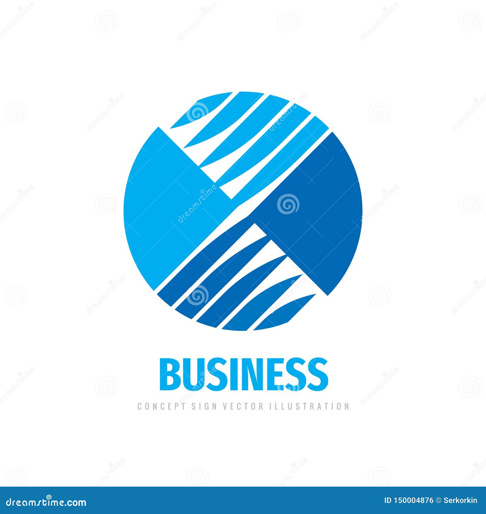 Business Solution Logo Design. Network Connection Icon. Electronic ...