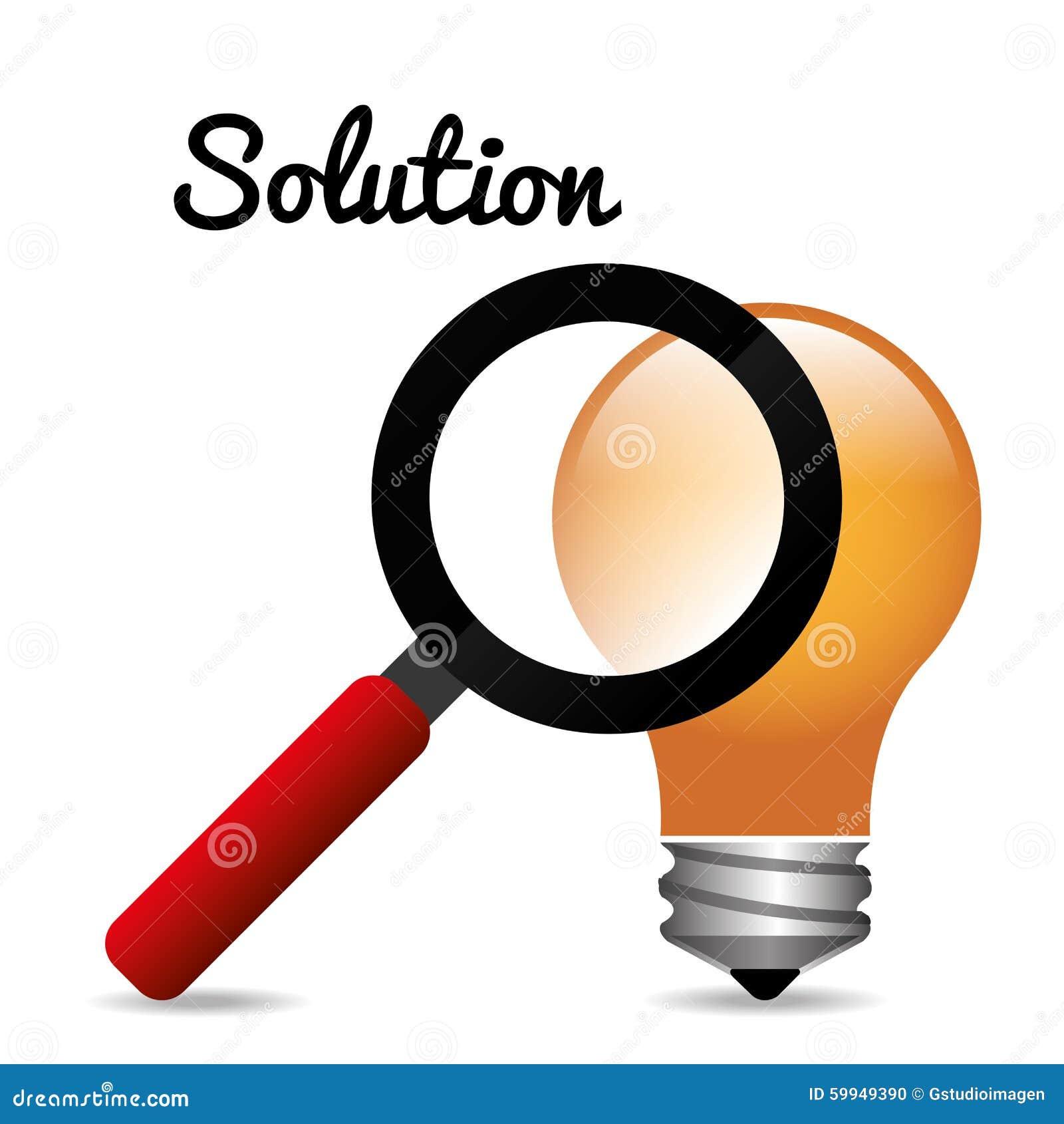 Business solutions stock vector. Illustration of achievement - 59949390