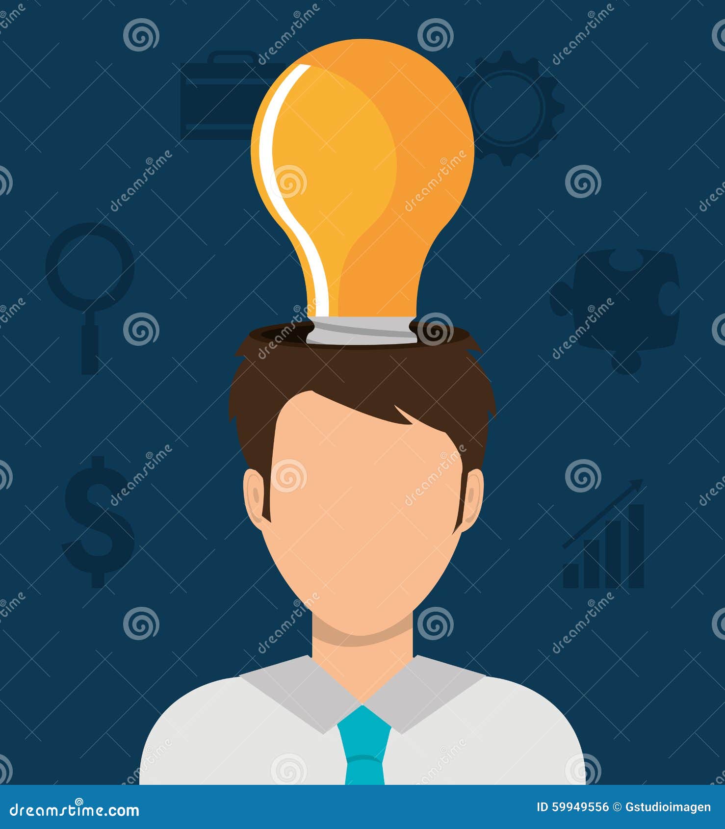 Business solutions stock vector. Illustration of perfect - 59949556