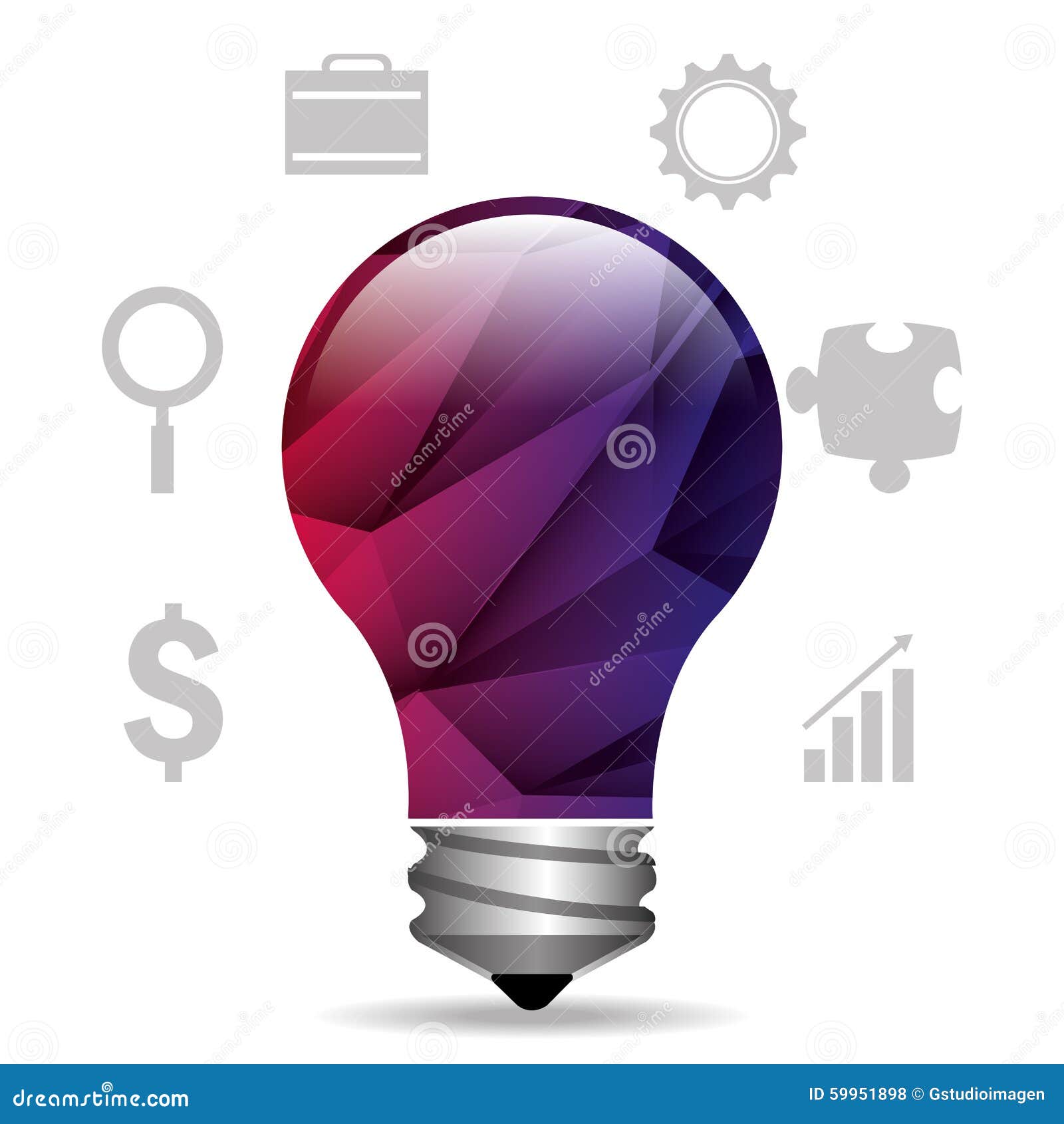 Business solutions stock vector. Illustration of performance - 59951898