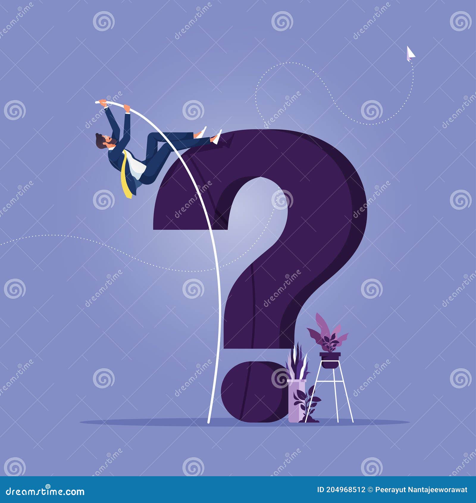 Business Solve Problems-challenge Difficulties Concept Stock Vector ...