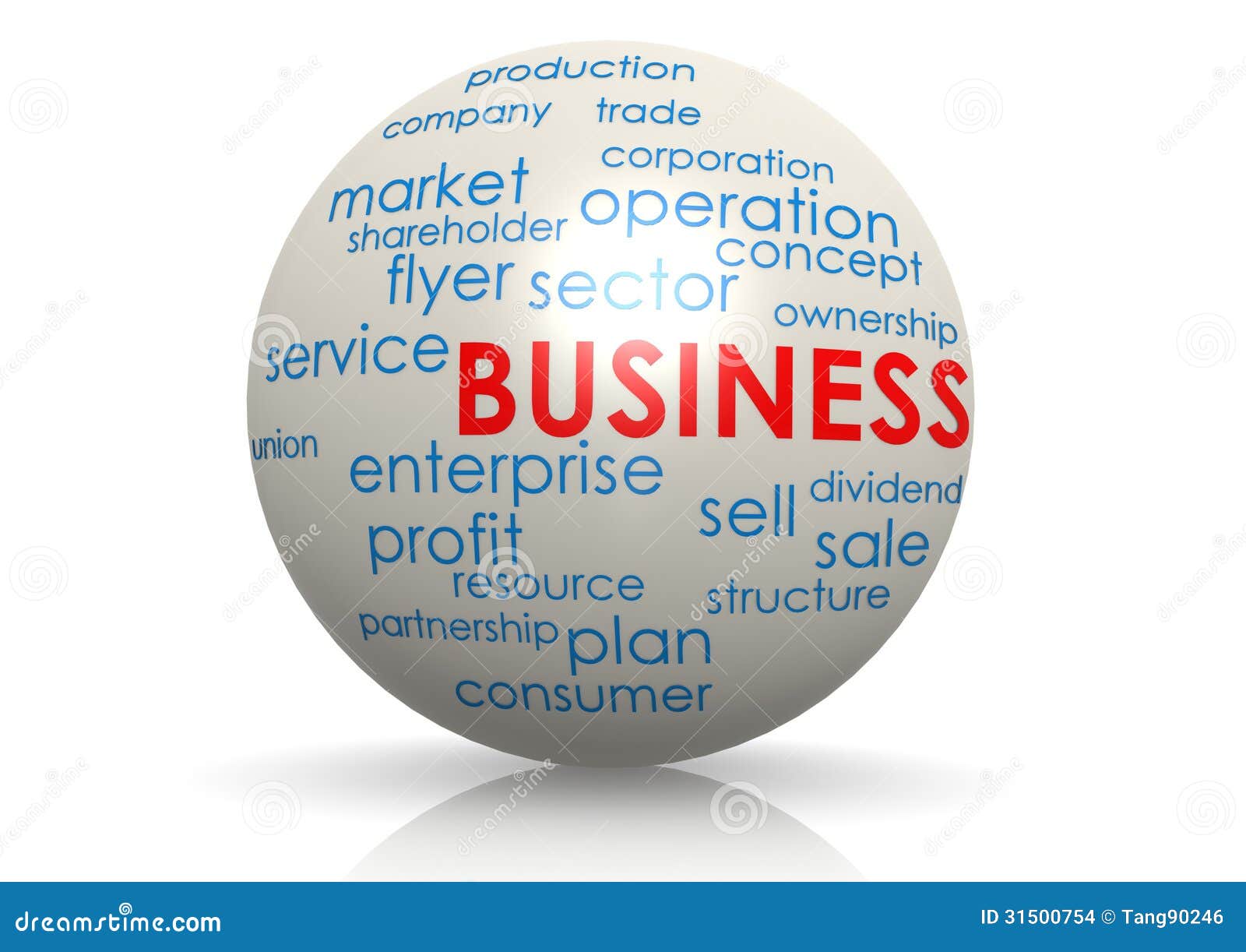 Business sphere stock illustration. Illustration of ball - 31500754