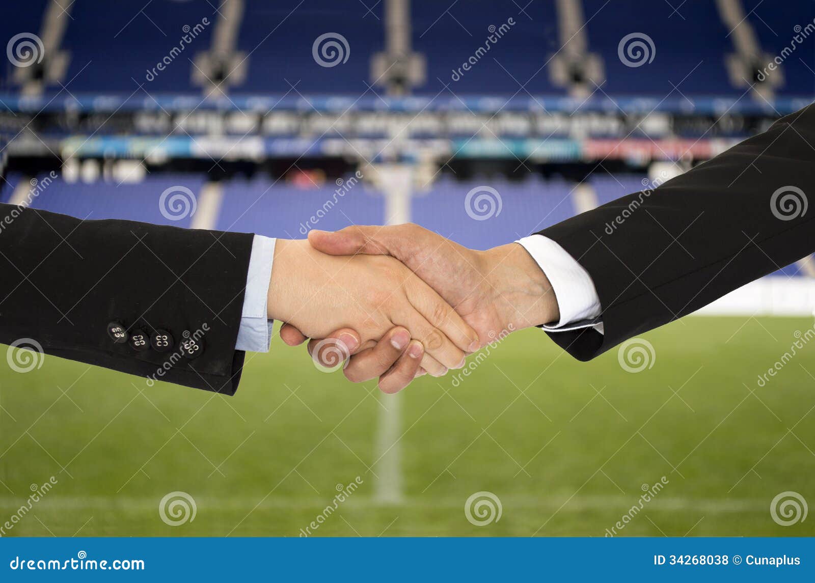 Business in the Sport of Soccer Stock Photo - Image of partner ...