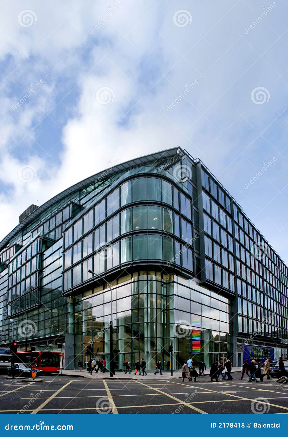 Business square stock photo. Image of architecture, glass - 2178418