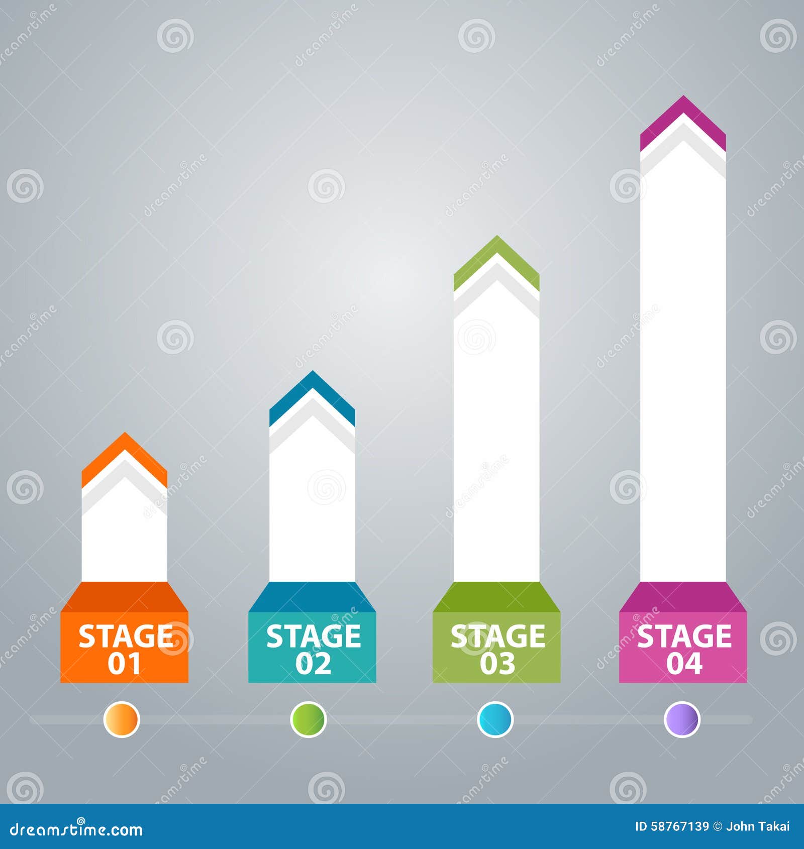 Business Stage Icon stock vector. Illustration of graphic - 58767139