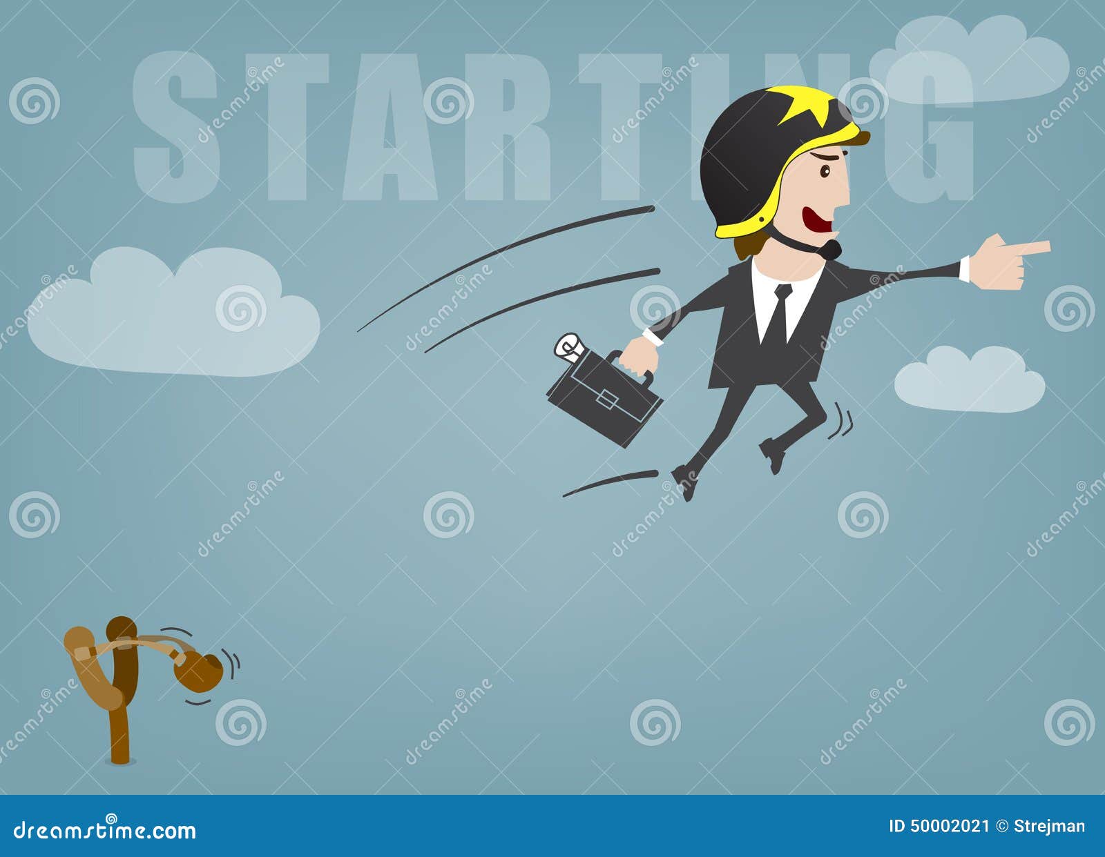 Business start stock vector. Illustration of accelerating - 50002021