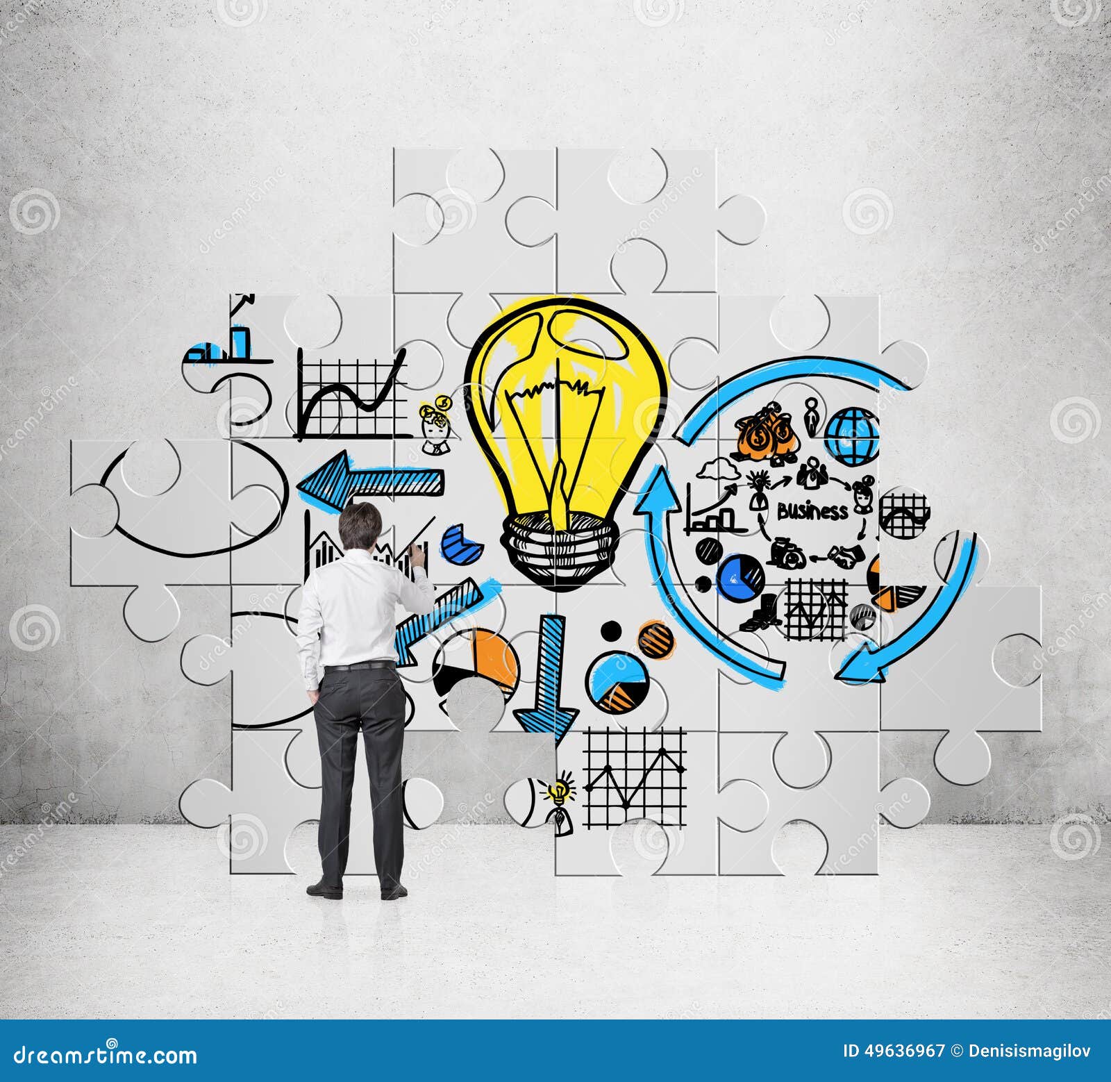 Business startegy stock image. Image of chart, analyzing - 49636967