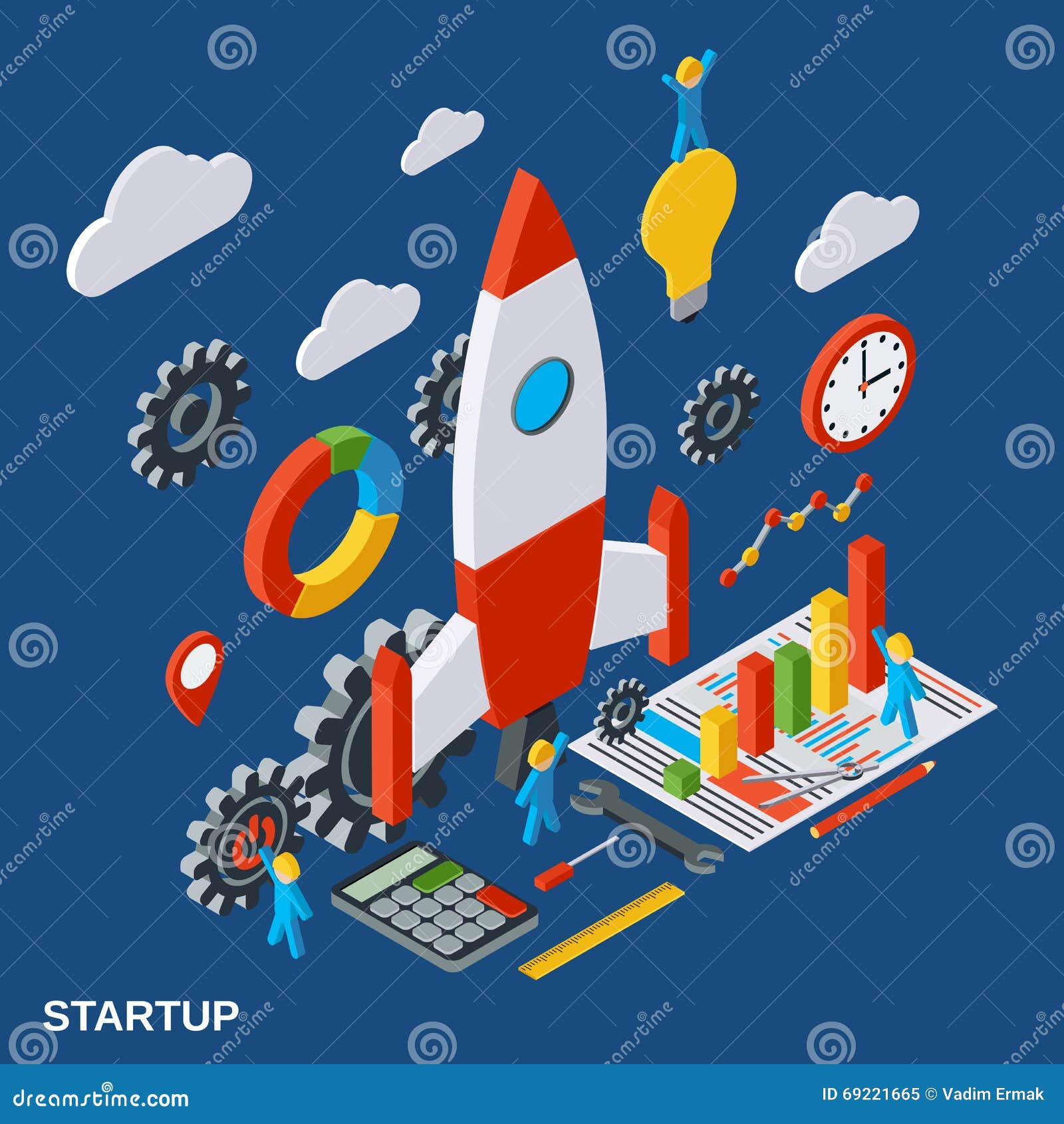 Startup Innovation Business Innovation Logo Icon Set Next Generation ...