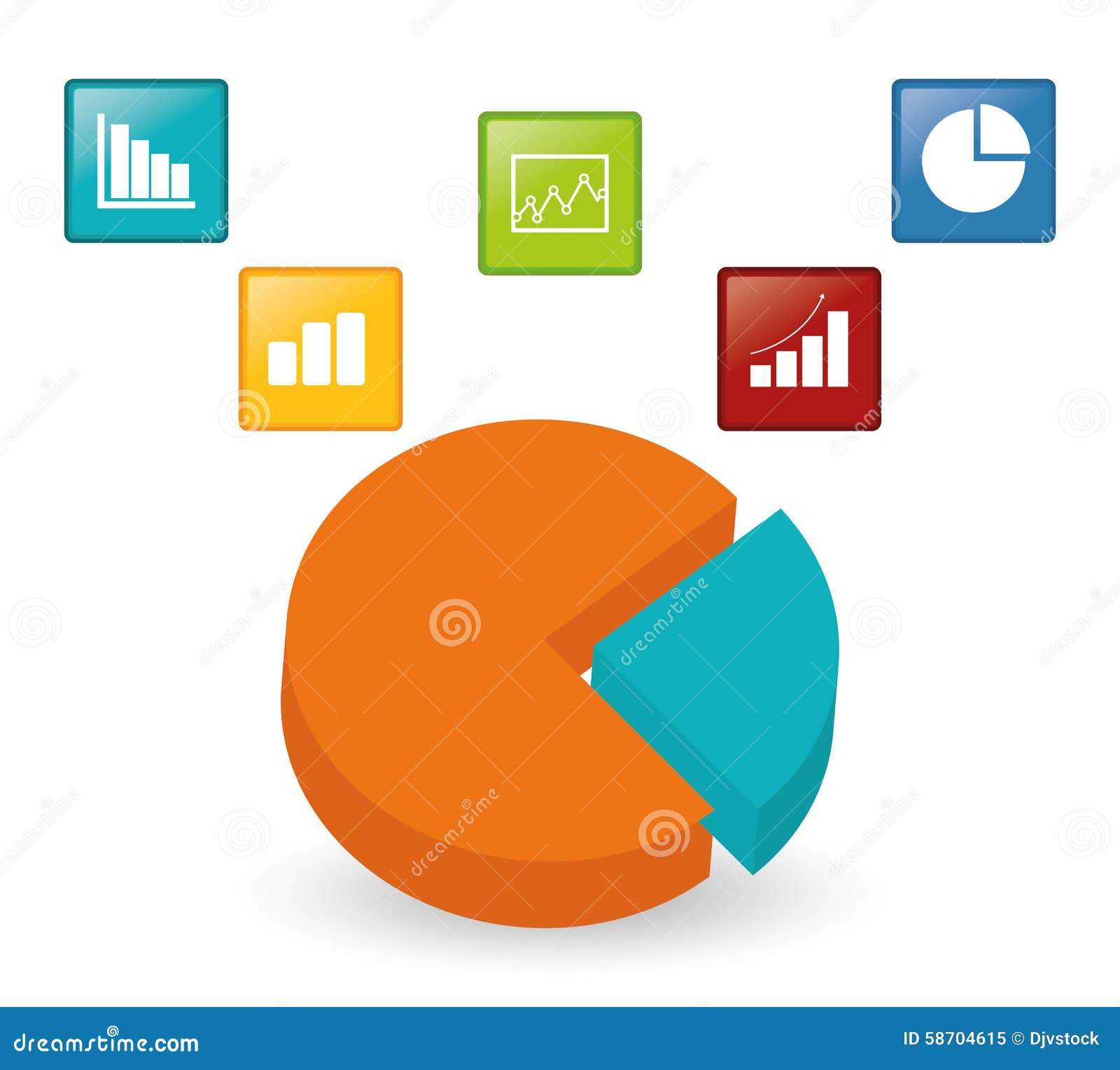 Business Statistics Design. Stock Vector - Illustration of research ...