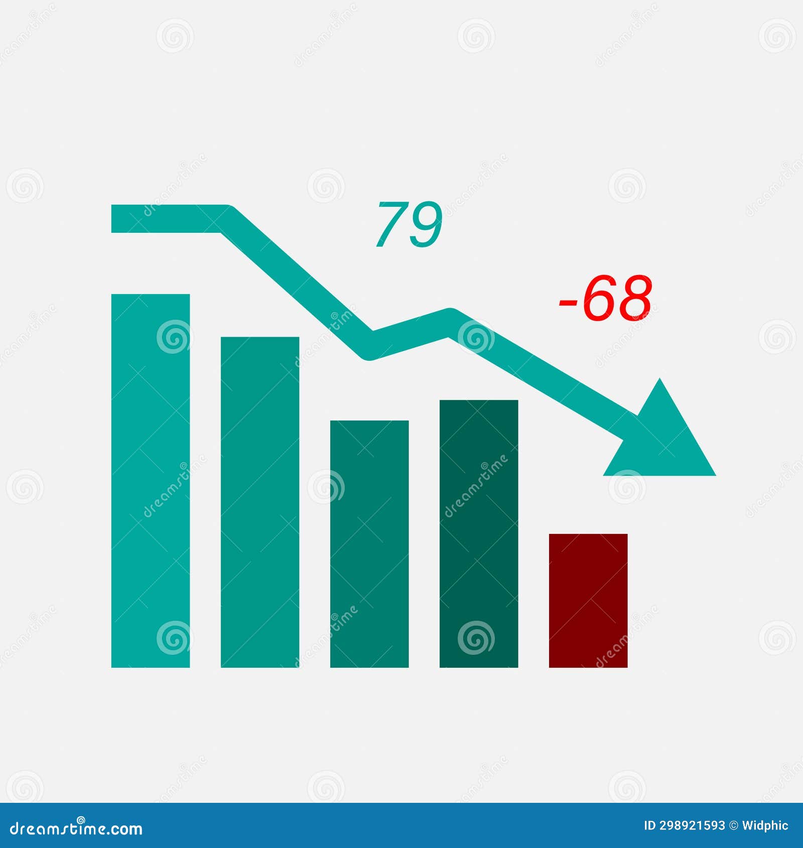 Business Statistics stock vector. Illustration of data - 298921593