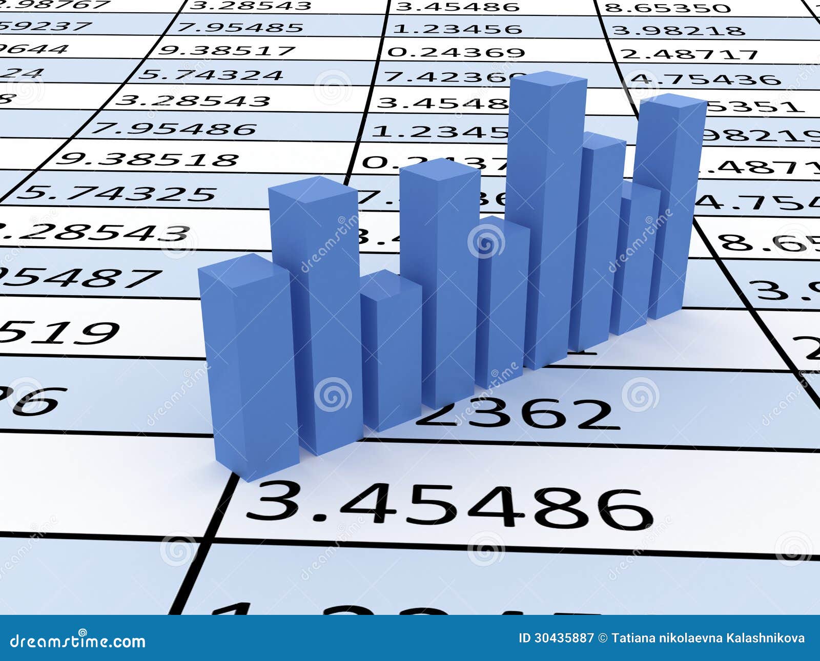 Business statistics stock illustration. Illustration of graphic - 30435887