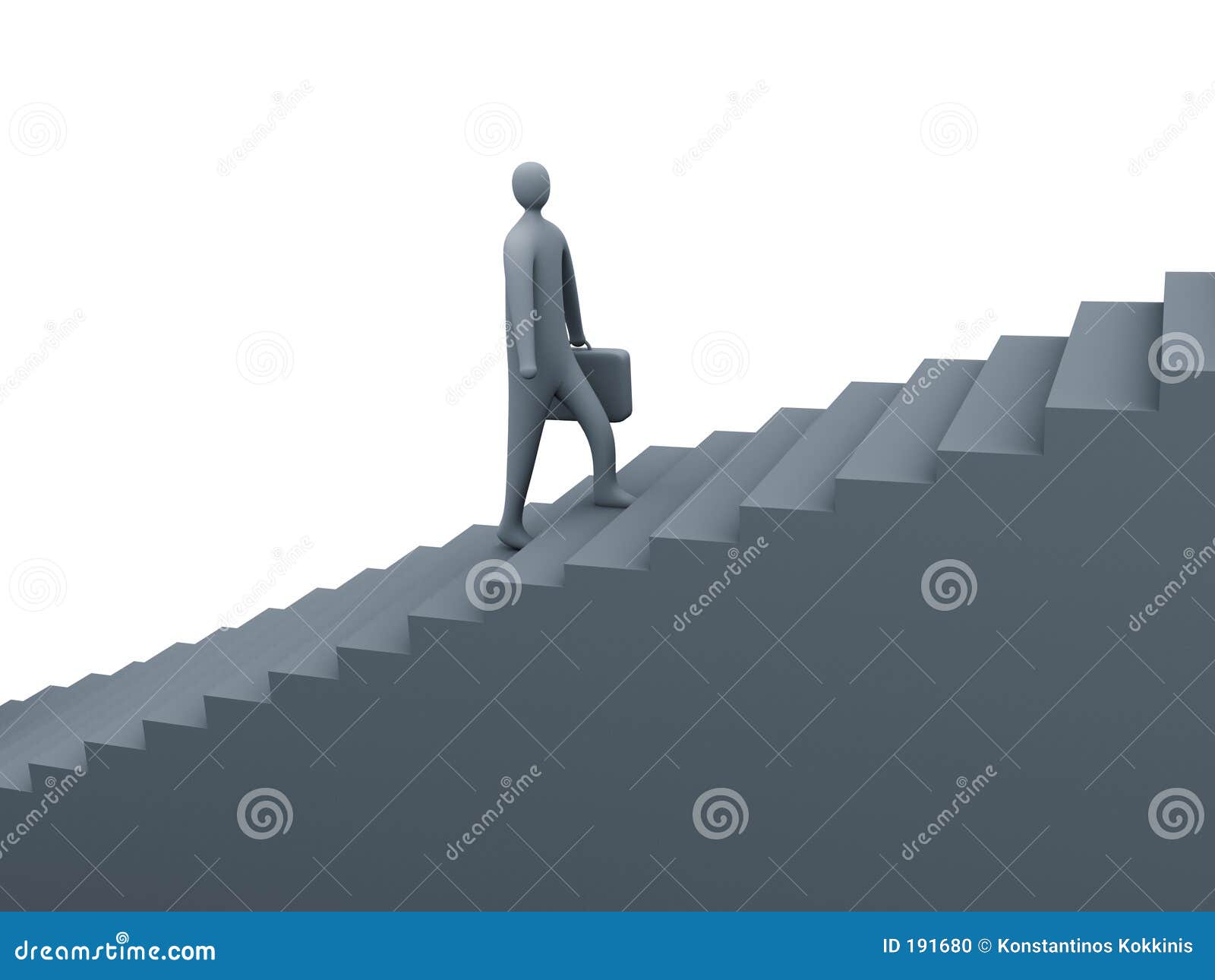 Business steps stock illustration. Illustration of render - 191680