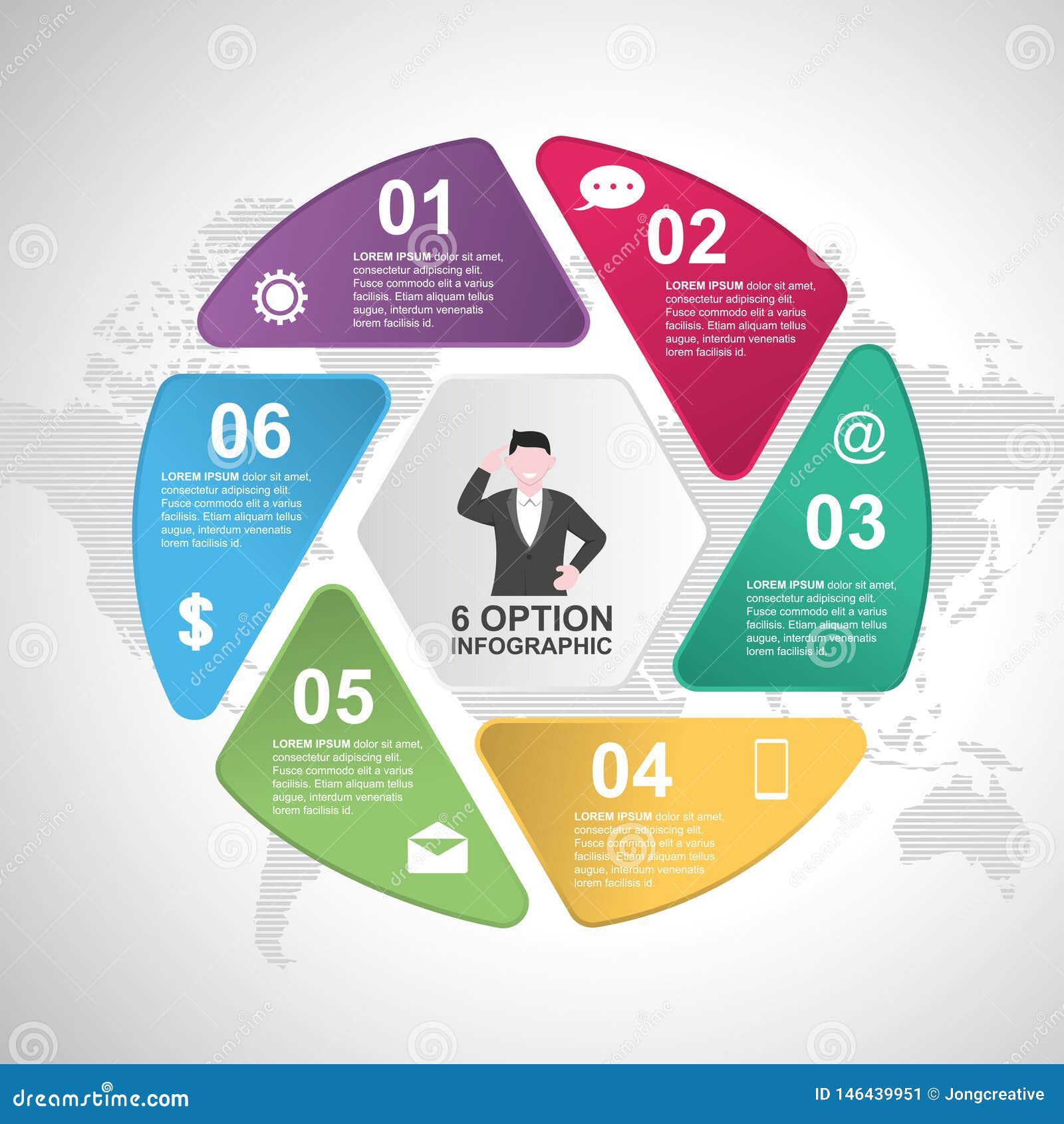 Business Steps Modern Shutter Cycle Chart Infographic Template Stock ...