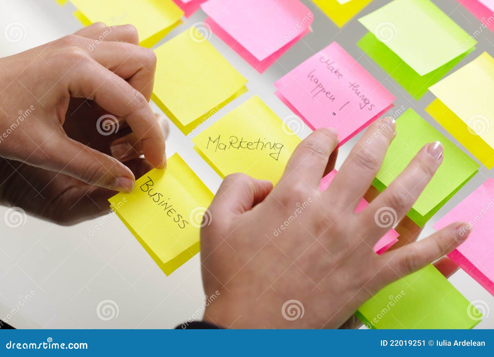 Business sticky notes stock image. Image of concept, sticky - 22019251