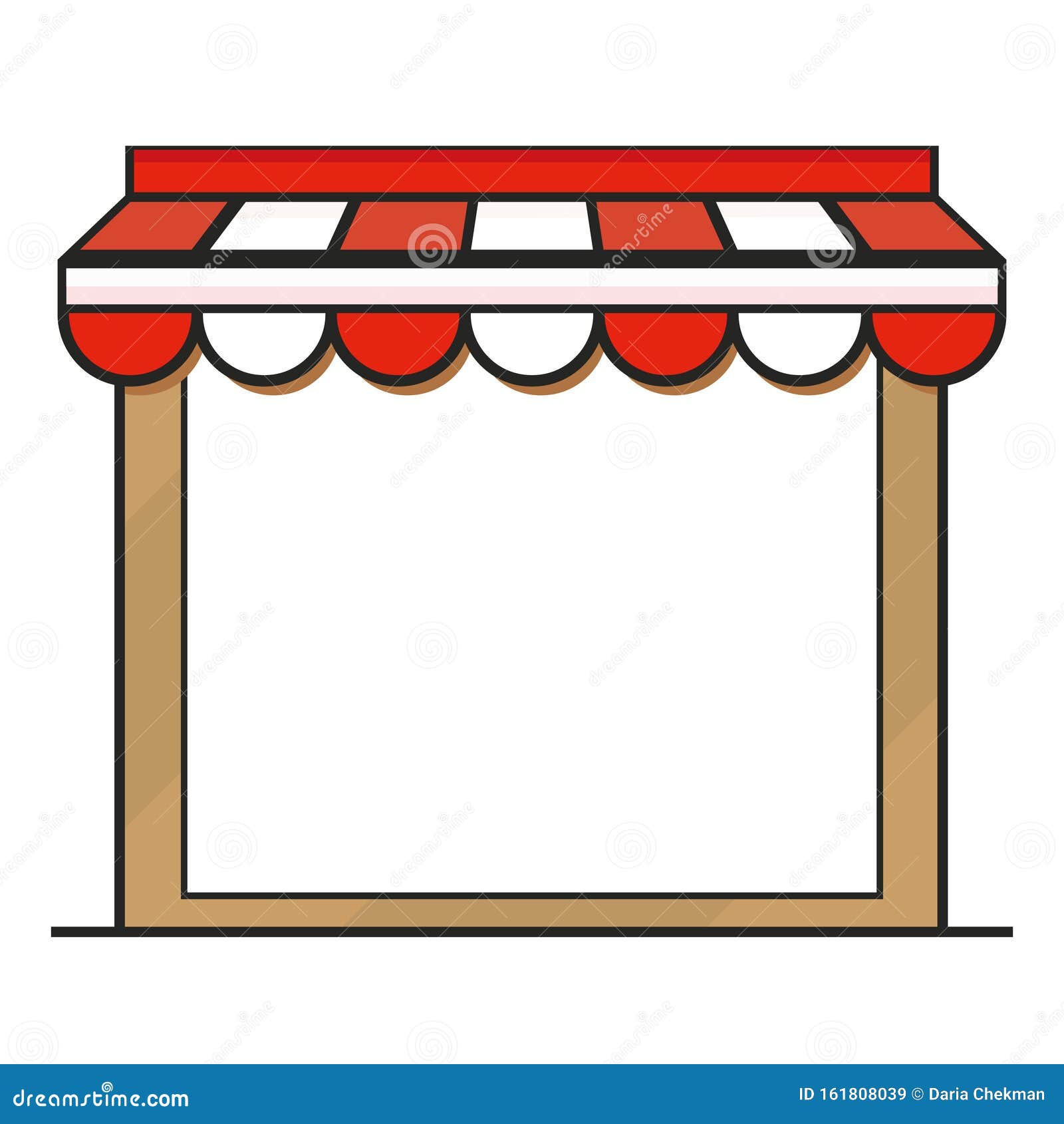 Business Store Icon, Modern Flat Design. Vector Icons on a White ...