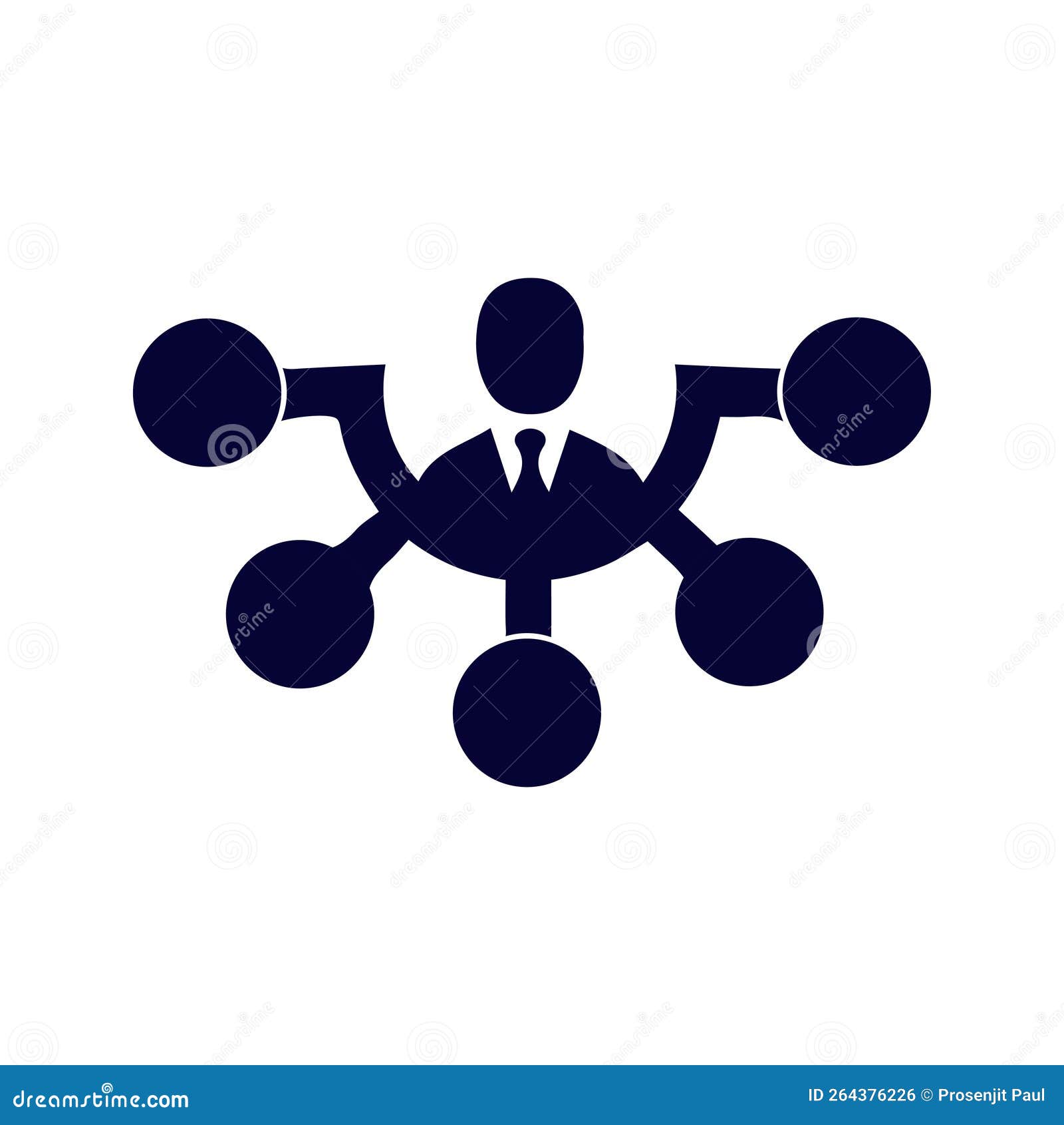 Business strategic icon stock vector. Illustration of growth - 264376226