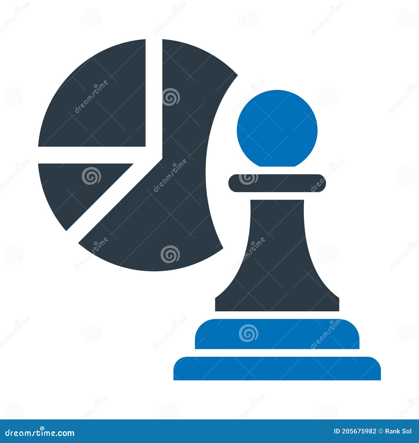 Business Strategy Competitive Strategy Vector Icon Which Can Easily ...