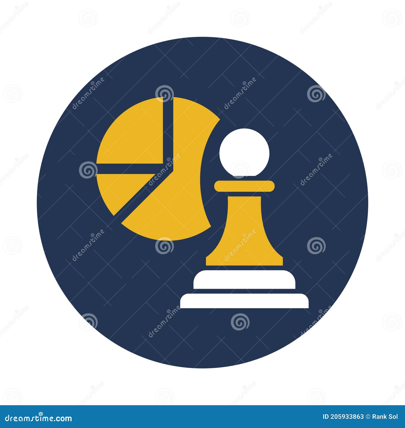 Business Strategy Competitive Strategy Vector Icon Which Can Easily ...