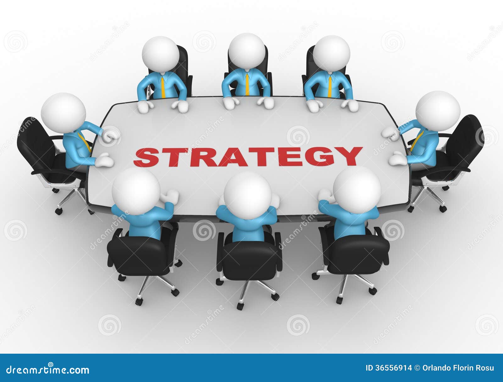 Business strategy stock illustration. Illustration of office - 36556914