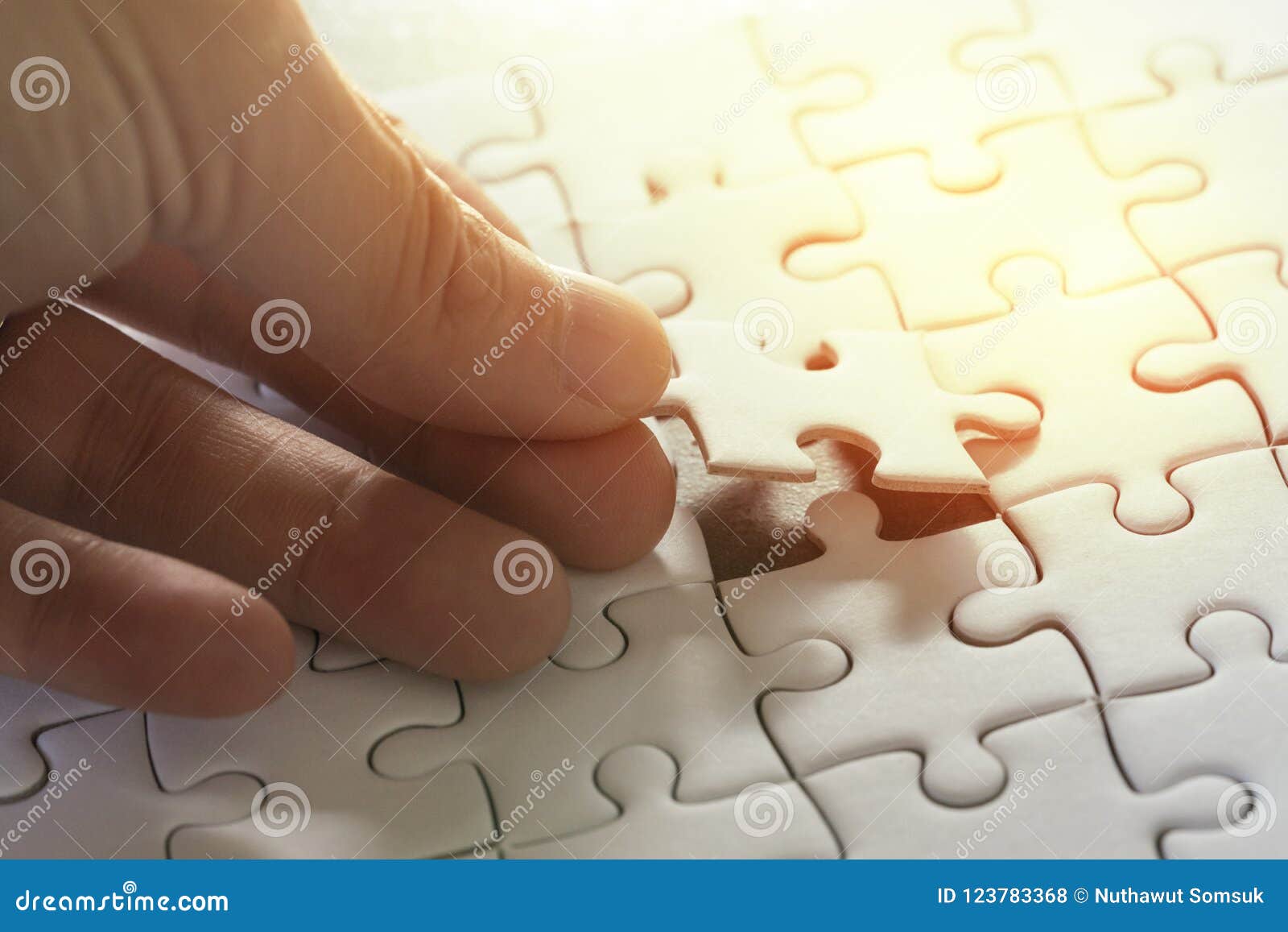 Business Strategy, Finish or Finalize, Problem Solution Metaphor Stock ...