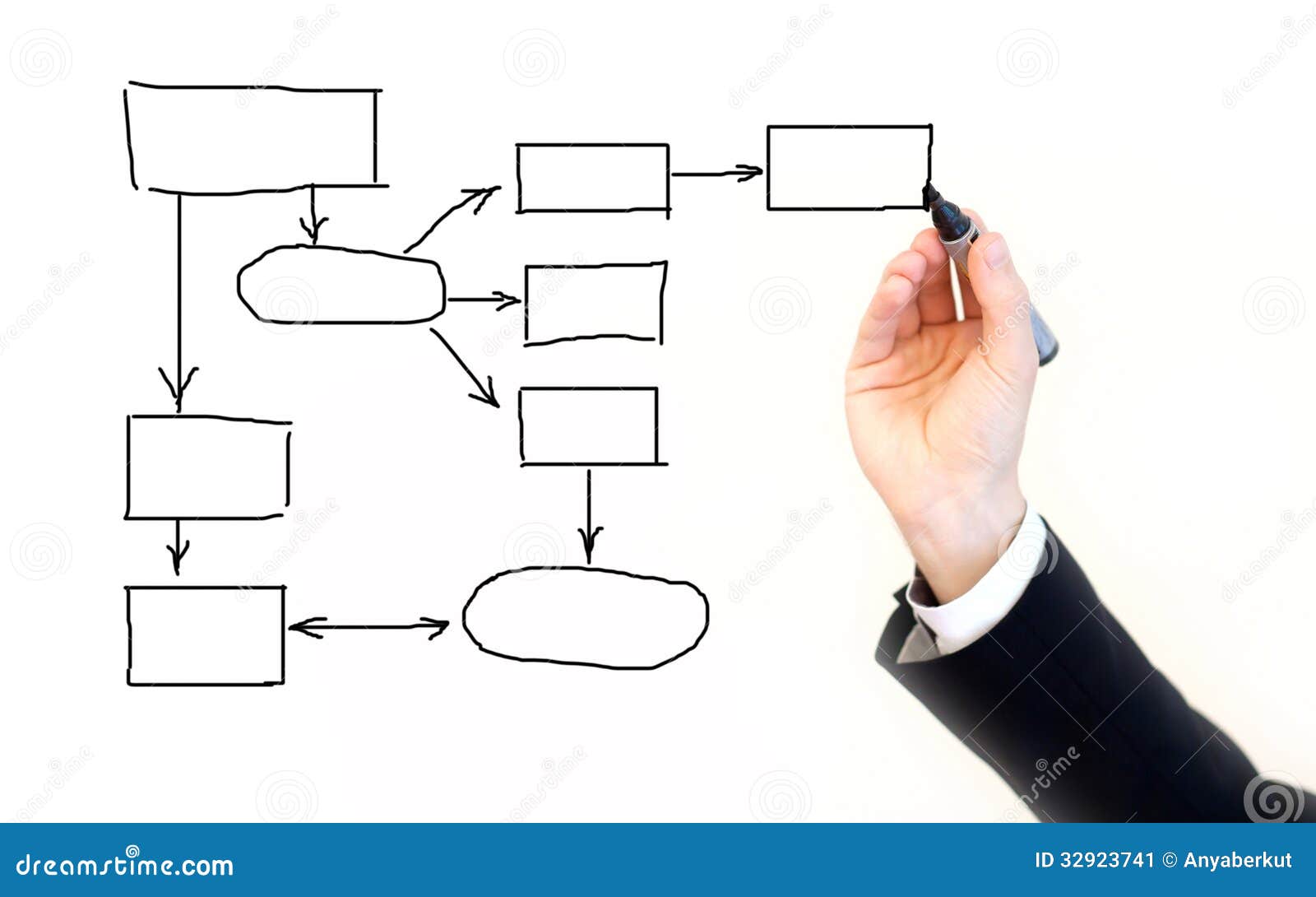 Business strategy stock image. Image of data, drawing - 32923741