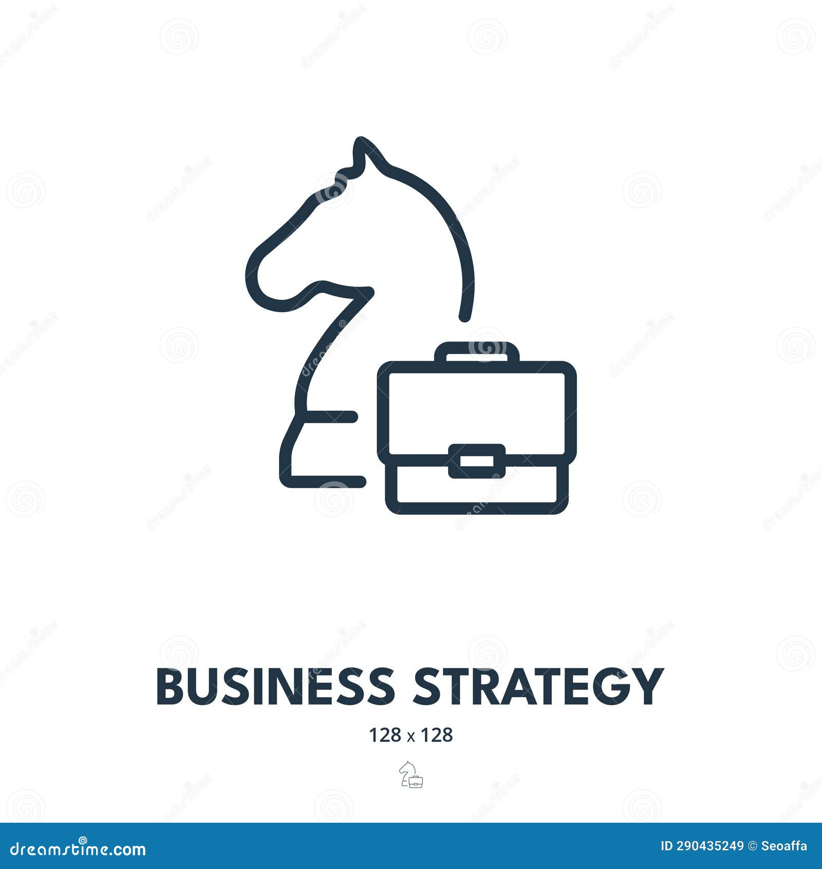 OKR Icon, Objectives And Key Results, Line Design Vector Illustration ...