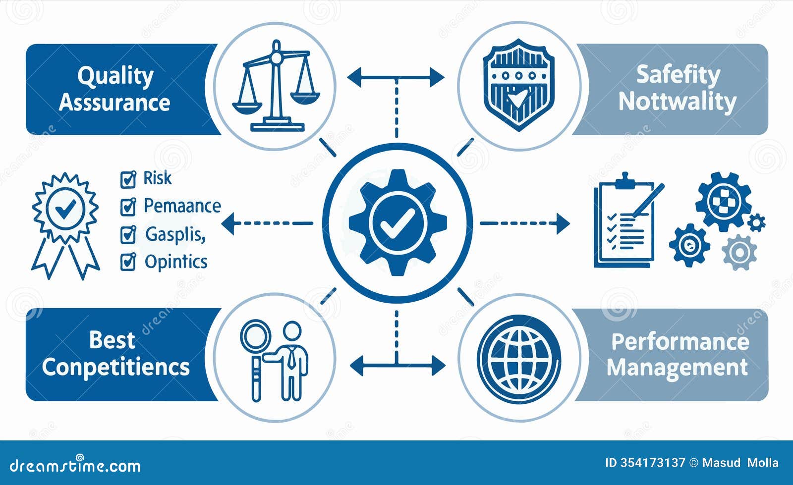 Business Strategy and Management Infographic Stock Illustration ...