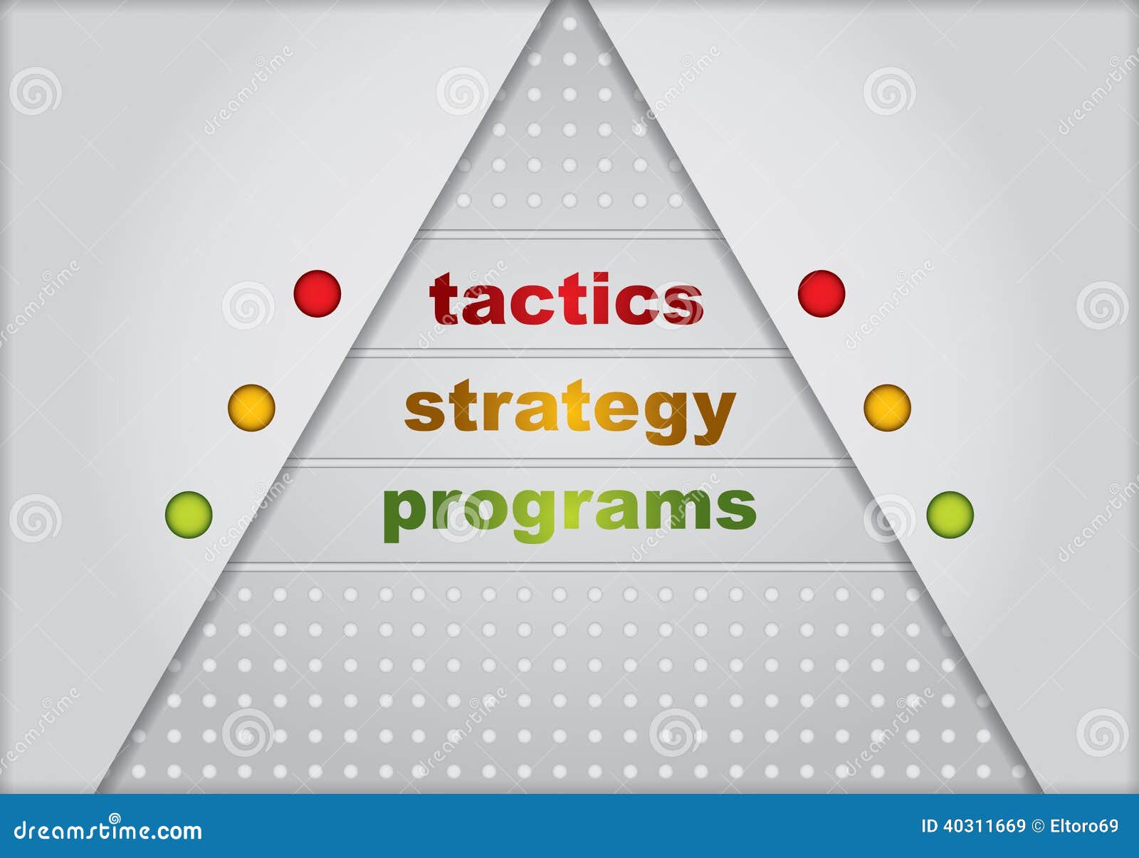 Business strategy piramid stock vector. Illustration of economic - 40311669