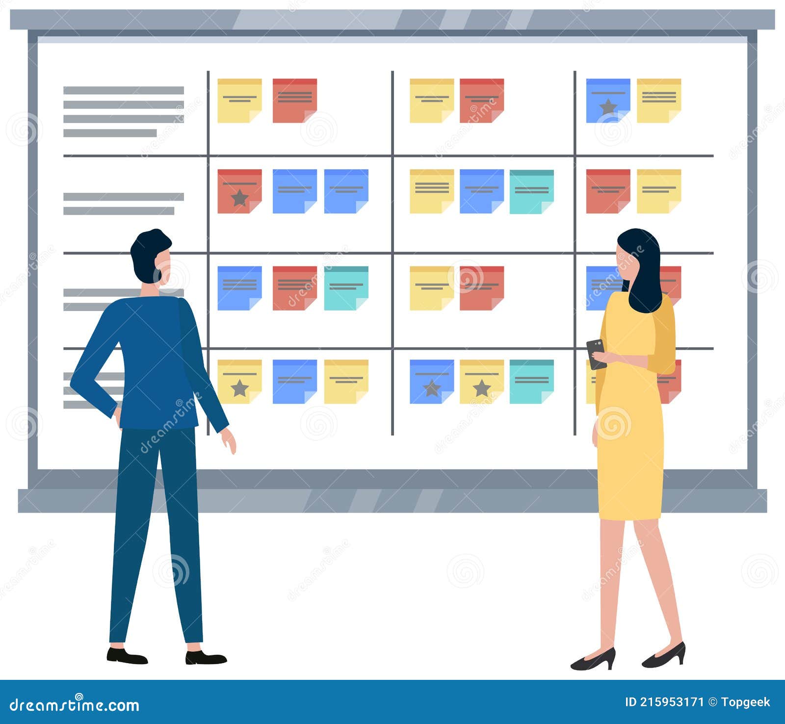 Business Strategy Planning, Project Management. Tasks Planing. Data ...