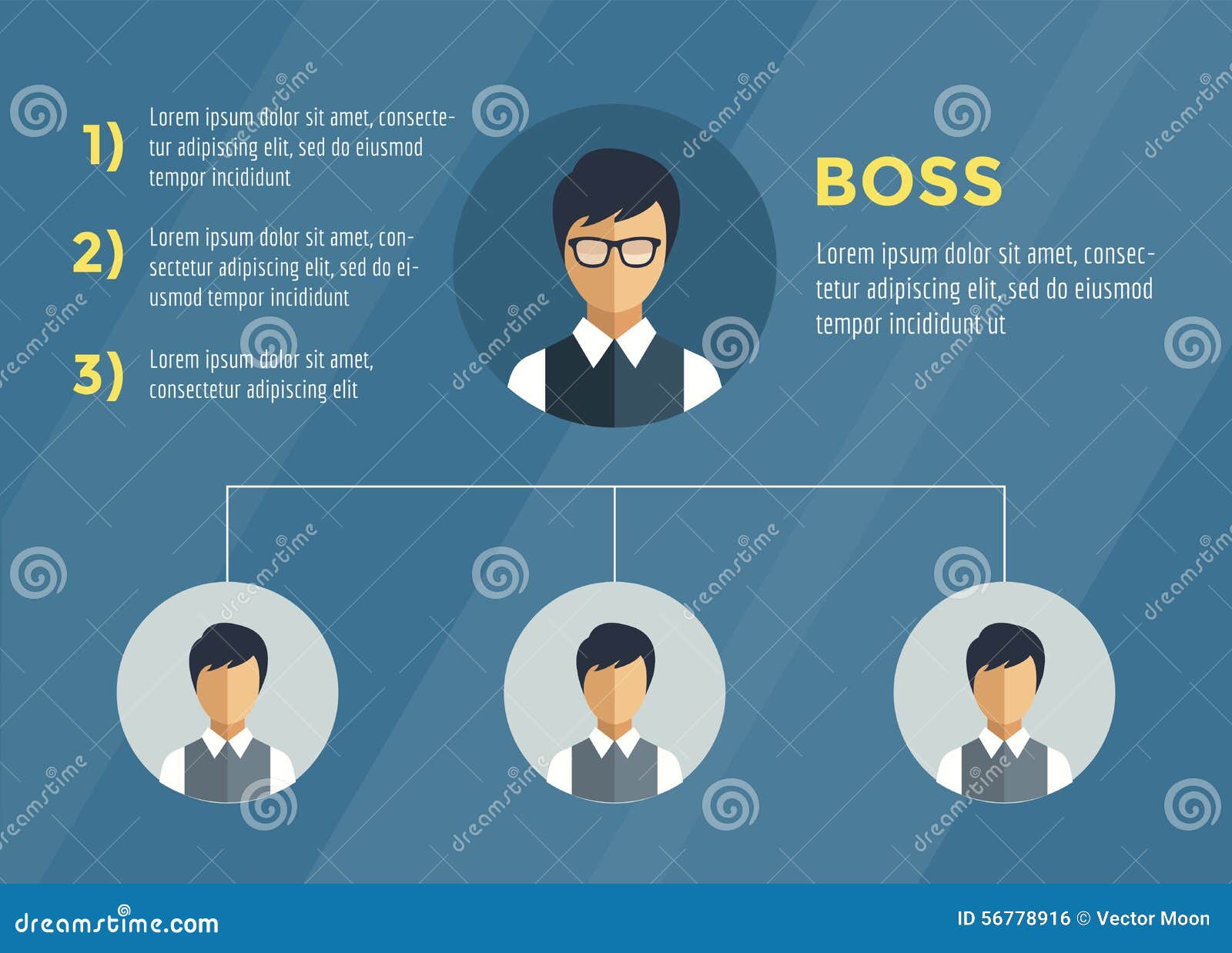 Business Structure Infographic Tree Infographic Stock Vector ...