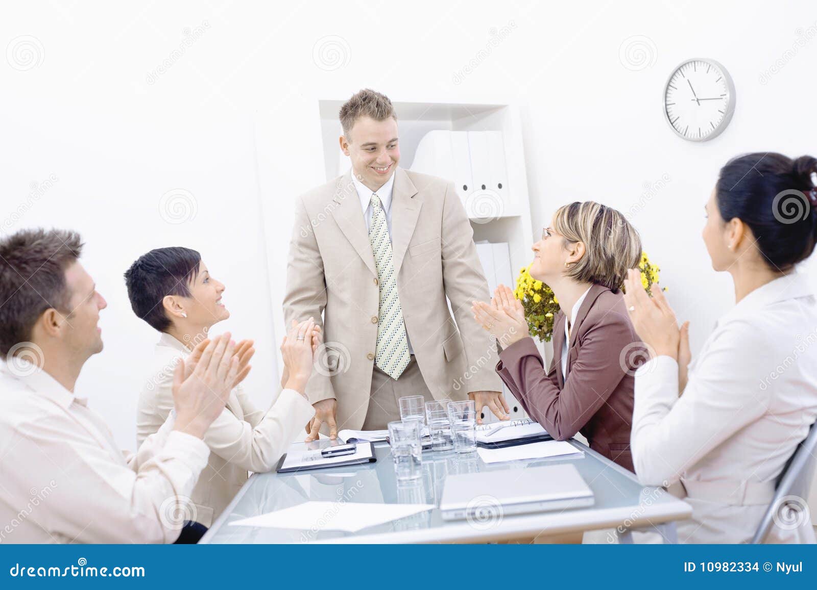 Business success stock photo. Image of happiness, caucasian - 10982334
