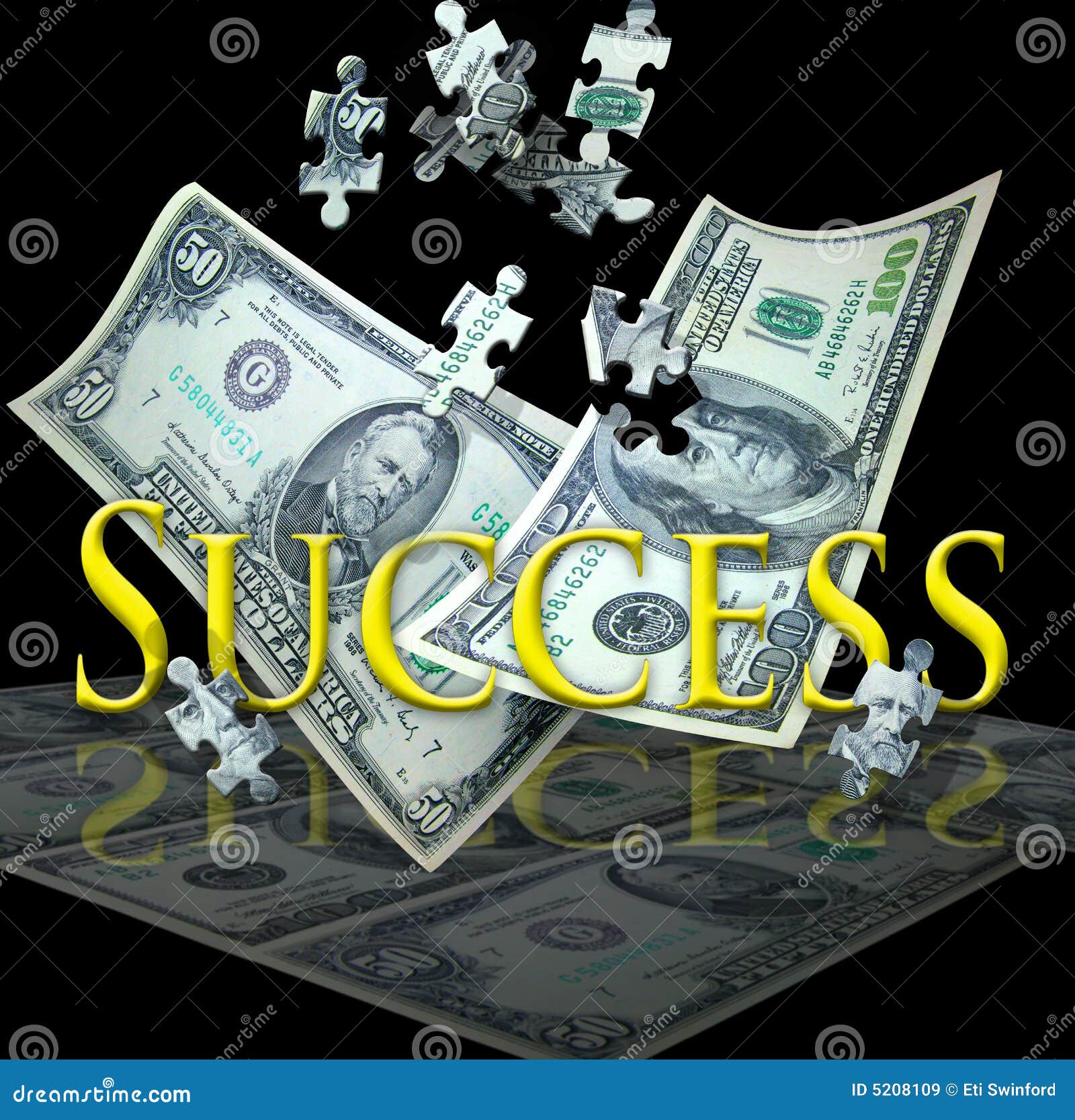 Business success stock image. Image of money, dollar, dollars - 5208109