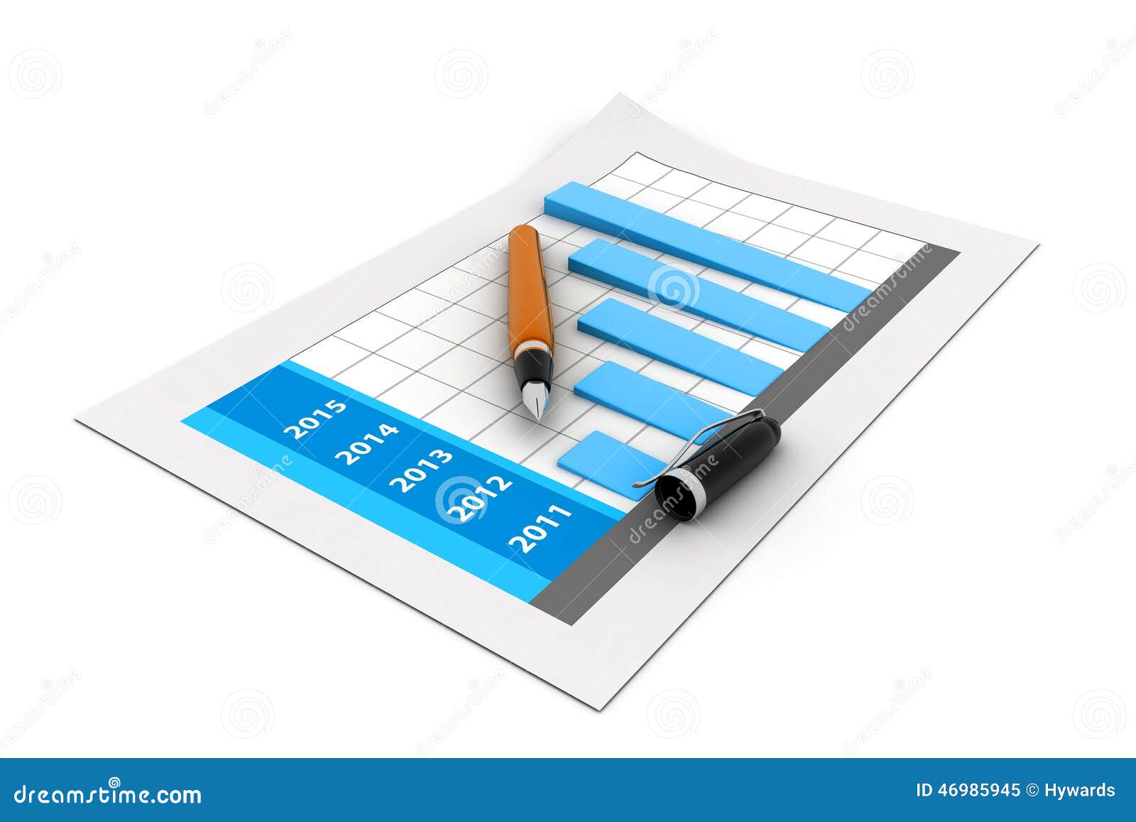 Success Chart Stock Illustration | CartoonDealer.com #9283339