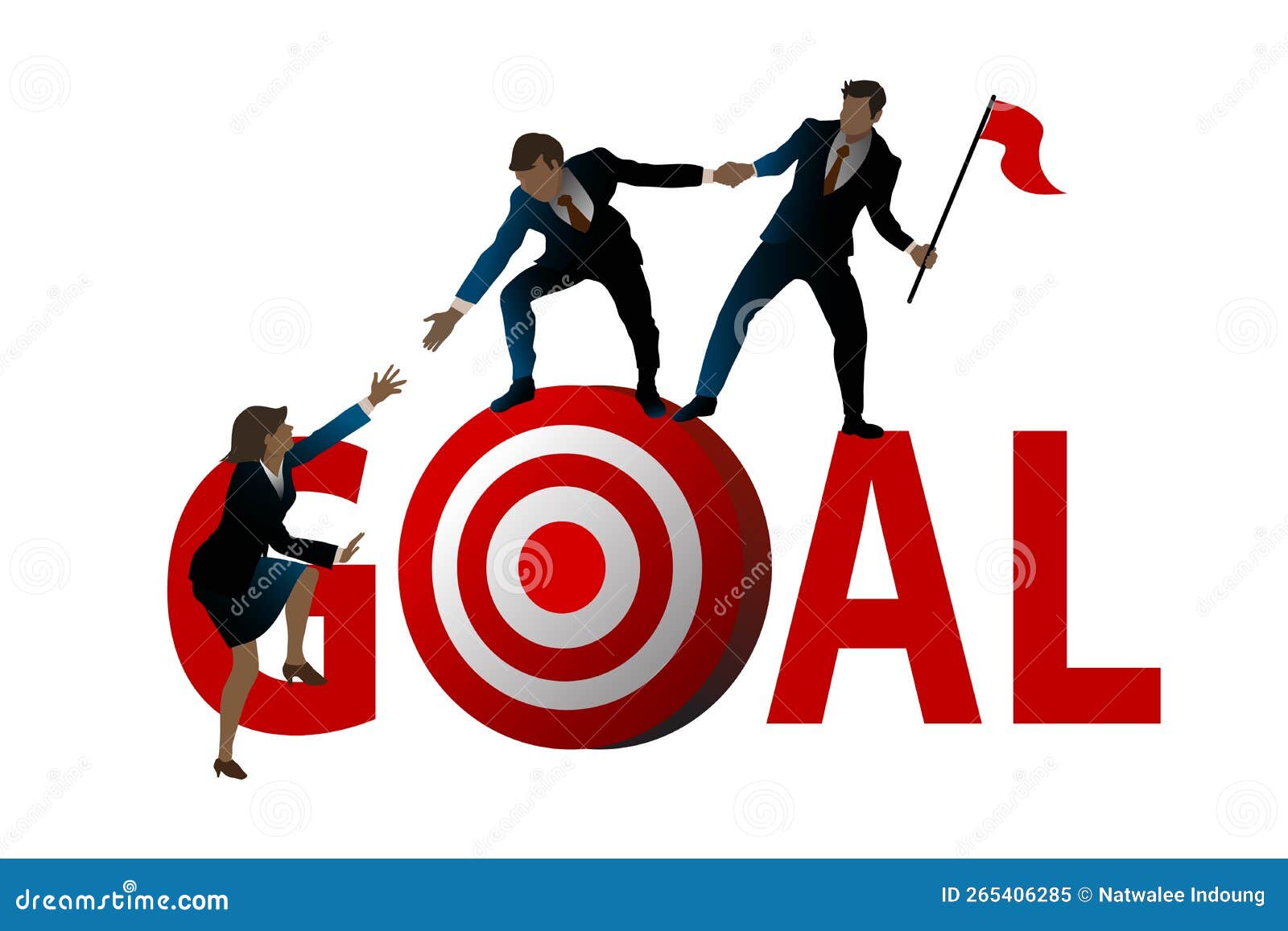 Business Success Concept, Business Cooperation, Group of Business ...