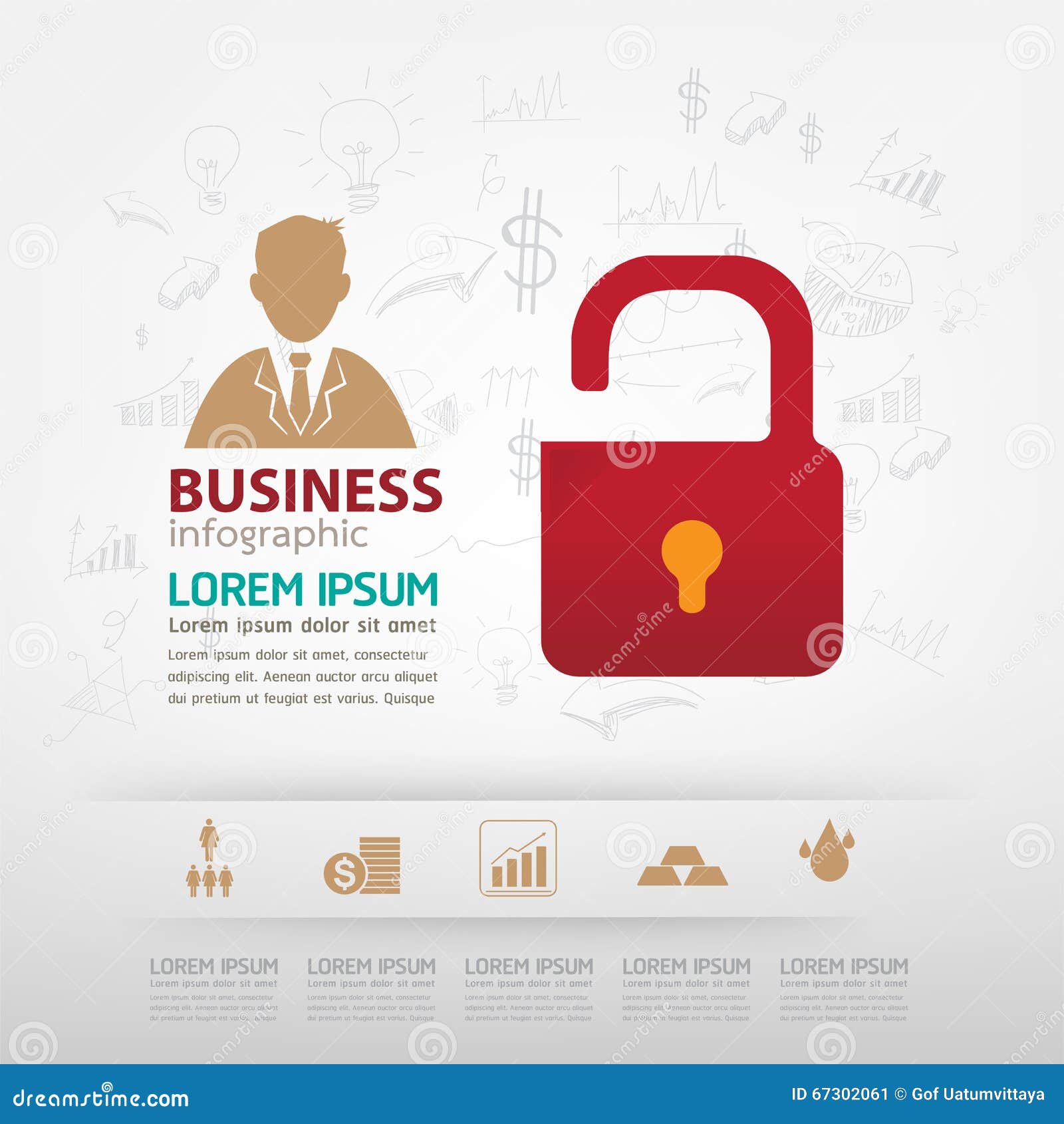 Business Success - Elements Vector Stock Vector - Illustration of ...