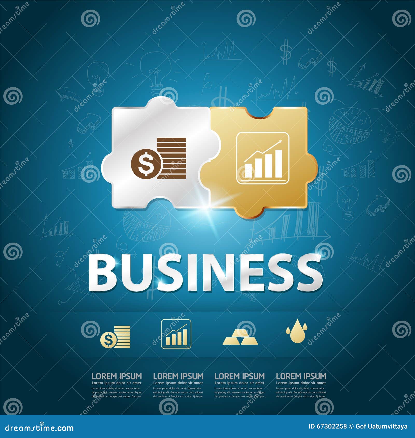 Business Success - Elements Vector Stock Vector - Illustration of info ...