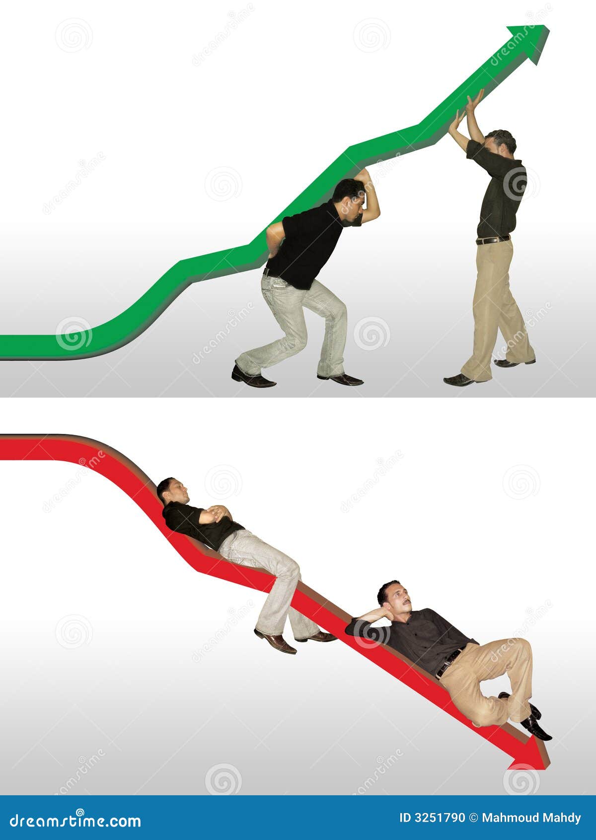 Business Success and Fail Team Stock Photo - Image of chart, abstract ...