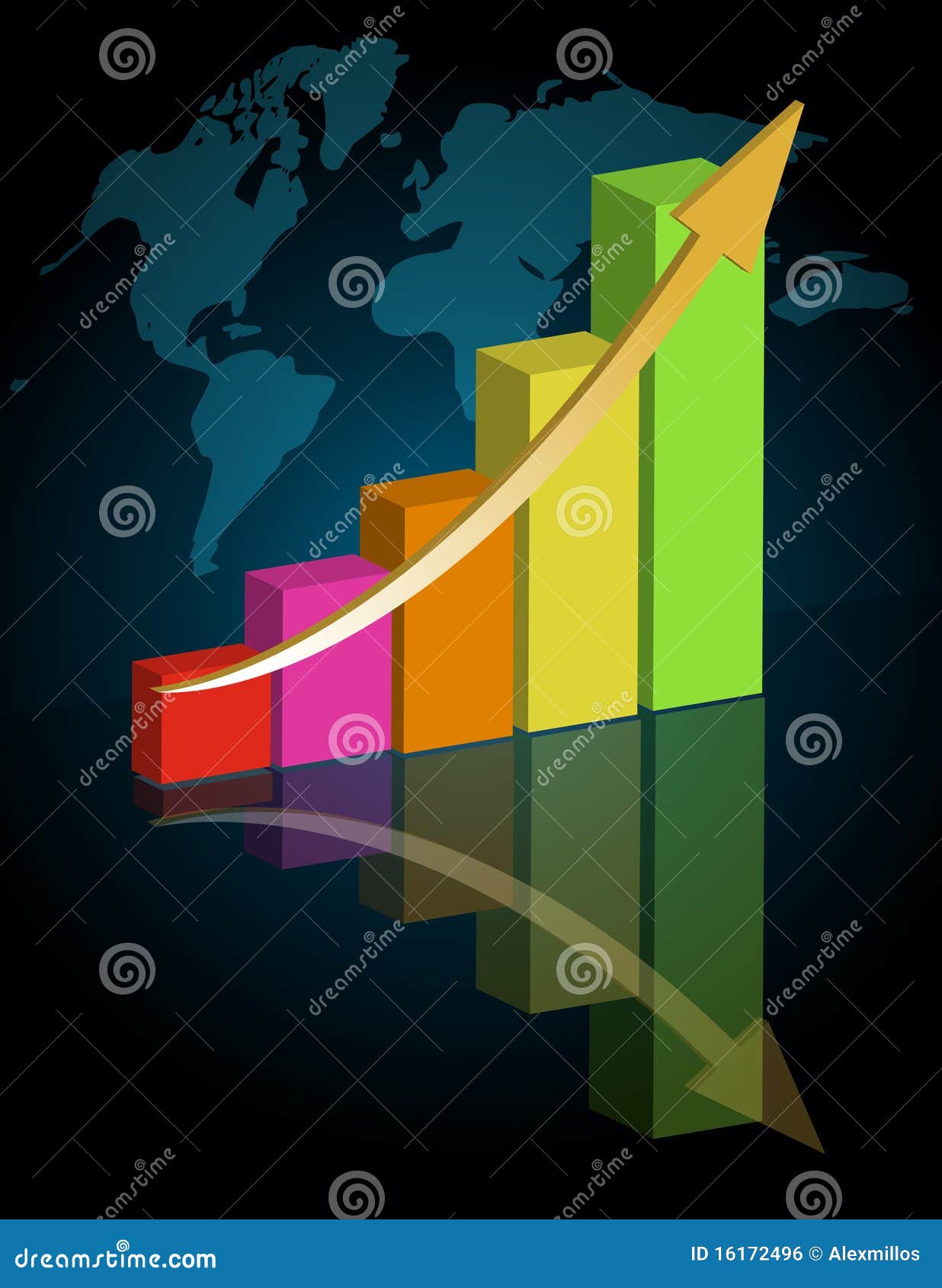 Business success - graph stock vector. Illustration of success - 16172496