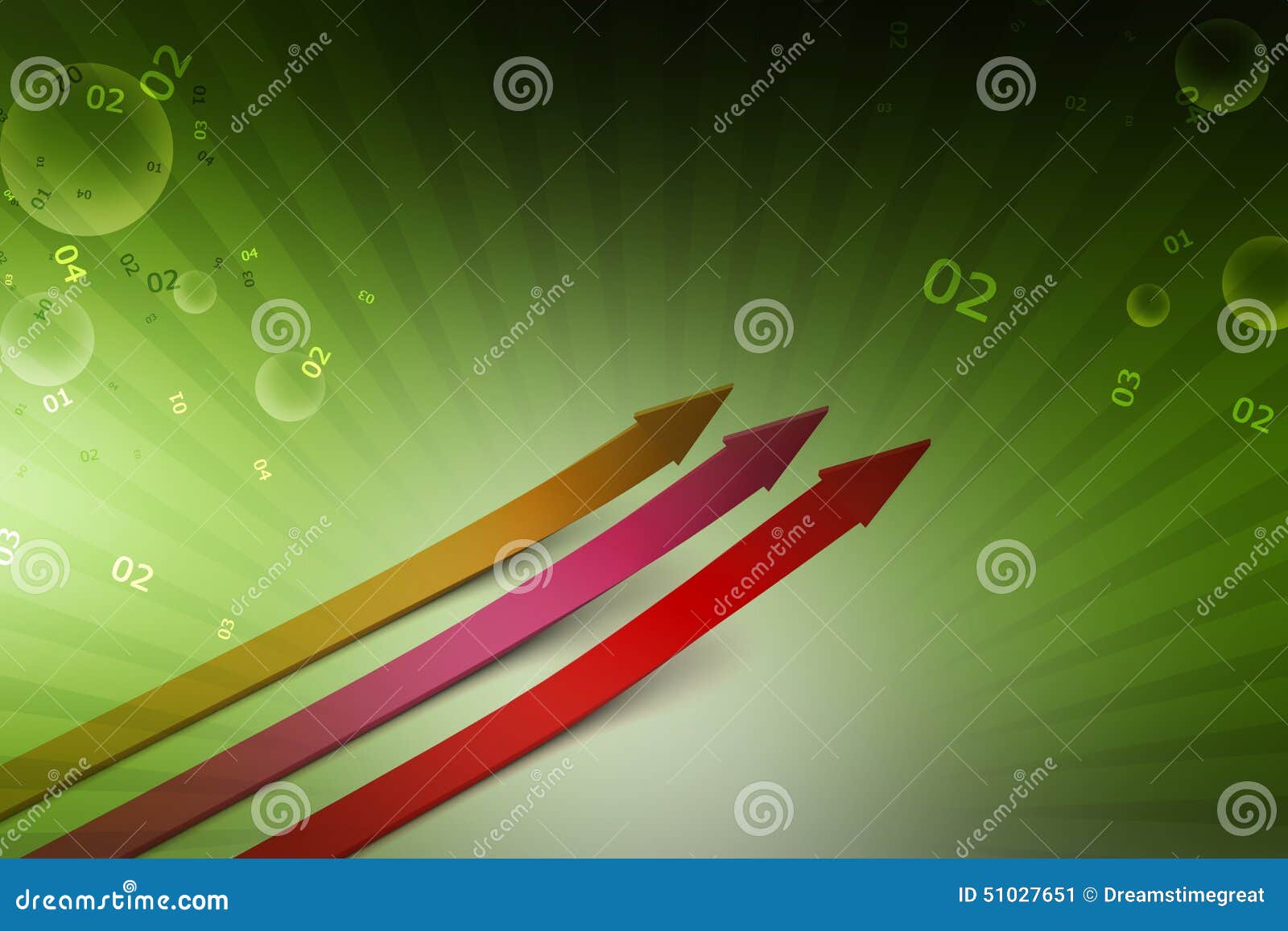 Business success graph stock illustration. Illustration of future ...