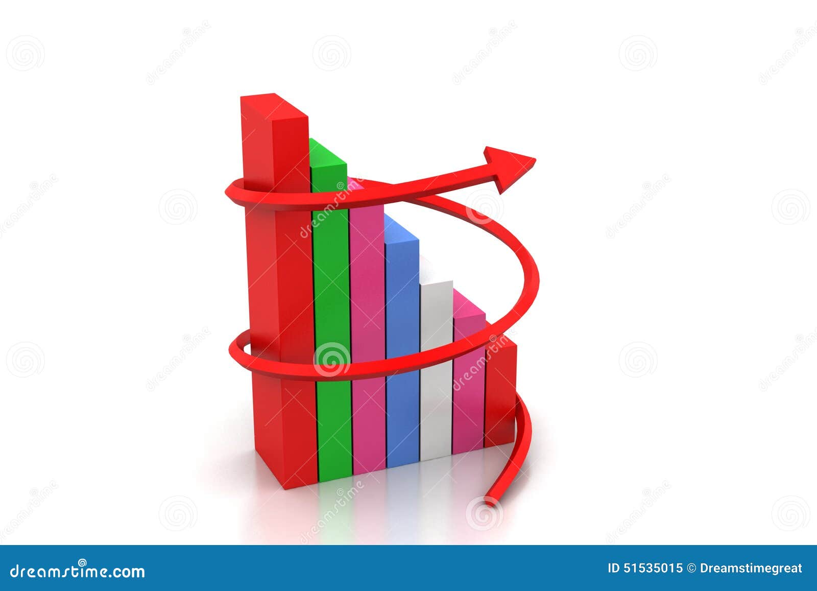 Business success graph stock illustration. Illustration of growth ...
