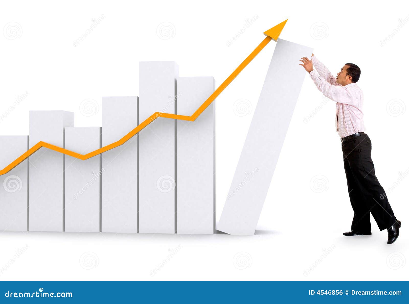 Business Success and Growth Stock Illustration - Illustration of growth ...