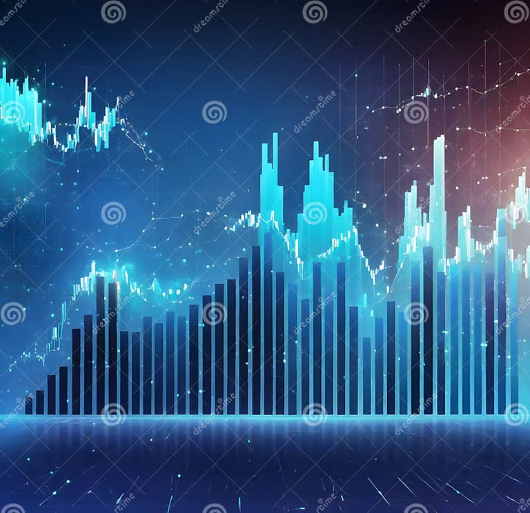 Business Success Growth and Failure Graph Visualization Stock ...