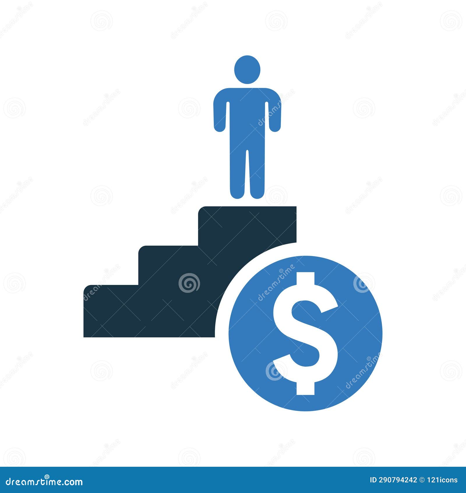 Business Success icon stock illustration. Illustration of design ...
