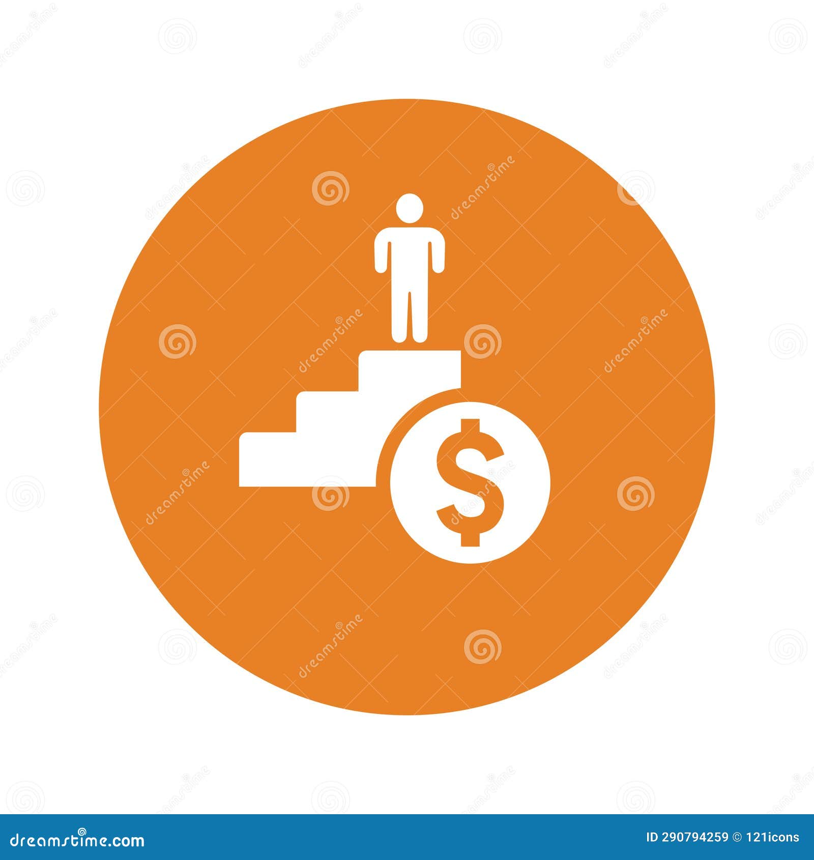 Business Success icon stock illustration. Illustration of sign - 290794259