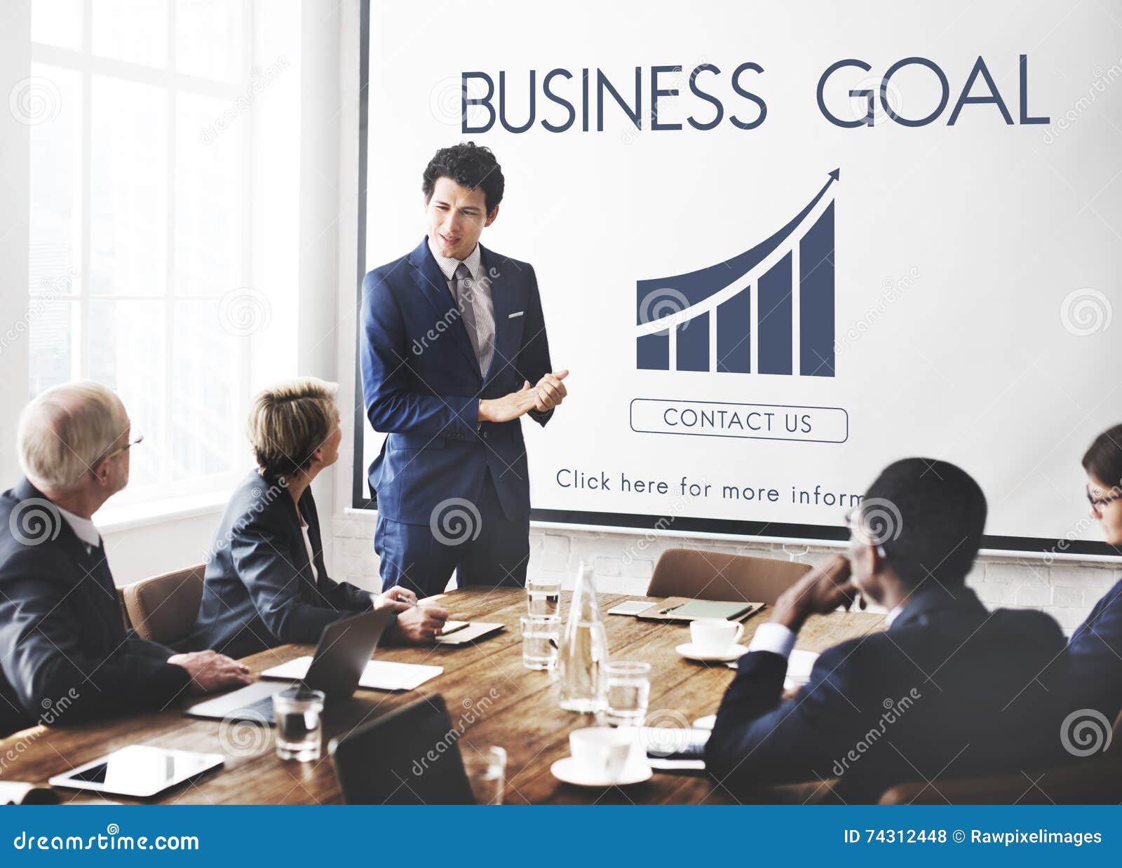 Business Success Report Graph Concept Stock Photo - Image of browser ...
