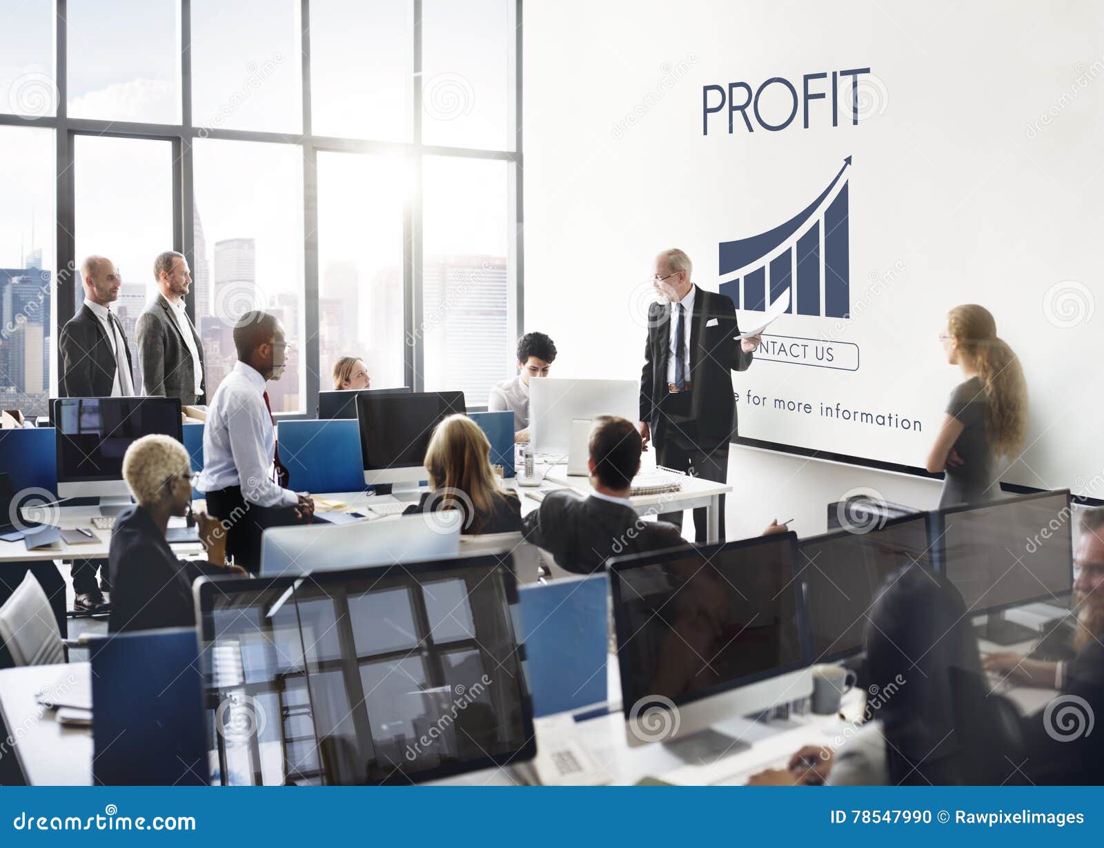 Business Success Report Graph Concept Stock Photo - Image of hosting ...