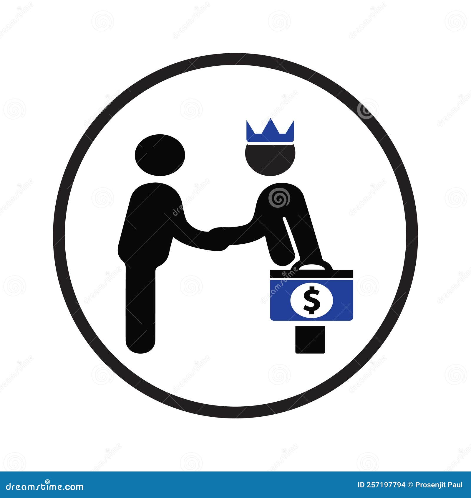 Business Success Winner Man Icon Stock Vector - Illustration of ...