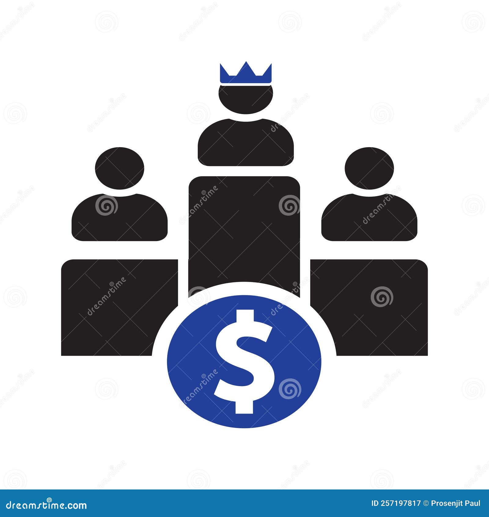 Business Success Winner Man Icon Stock Vector - Illustration of human ...