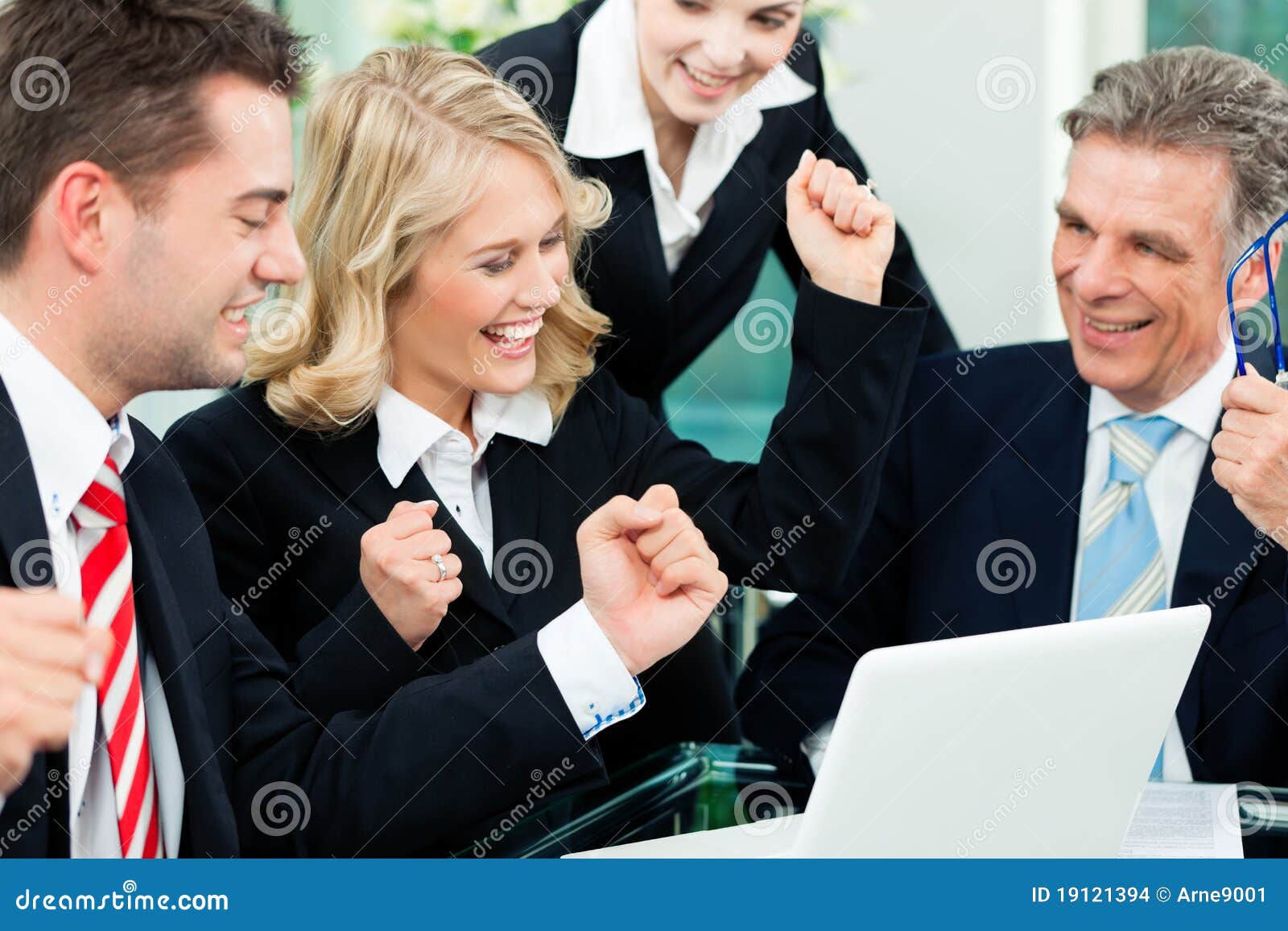 Business - Successful Meeting in an Office Stock Photo - Image of ...