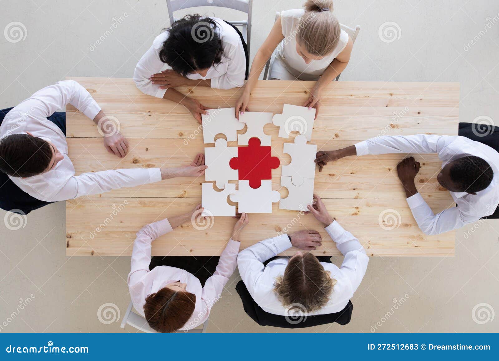 Business Successful Teamwork Concept Stock Image - Image of people ...